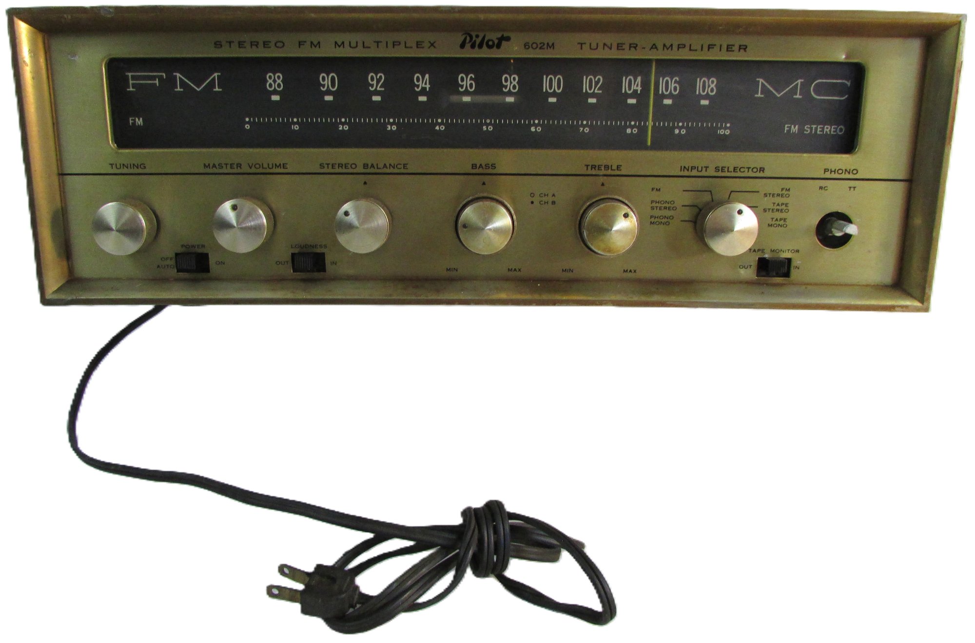 Vintage PILOT RADIO Corp. Brand, STEREO MULTIPLEX TUNER AMPLIFIER ...