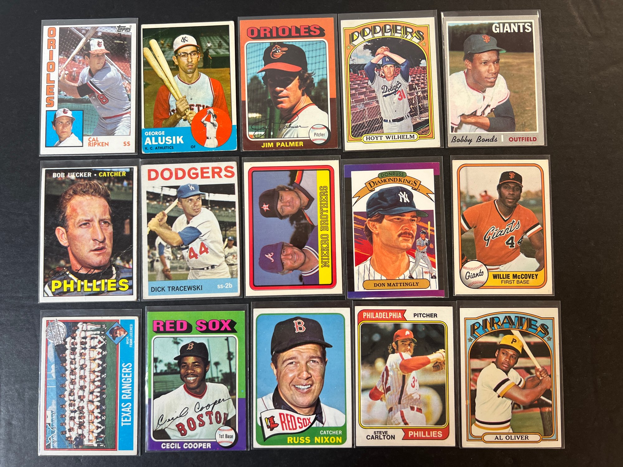 VINTAGE STAR BASEBALL CARD LOT #66359 | Auctionninja.com