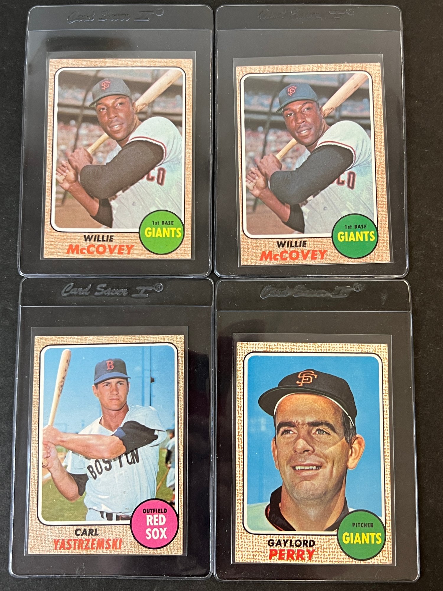 1968 TOPPS STAR BASEBALL CARD LOT #66363 | Auctionninja.com