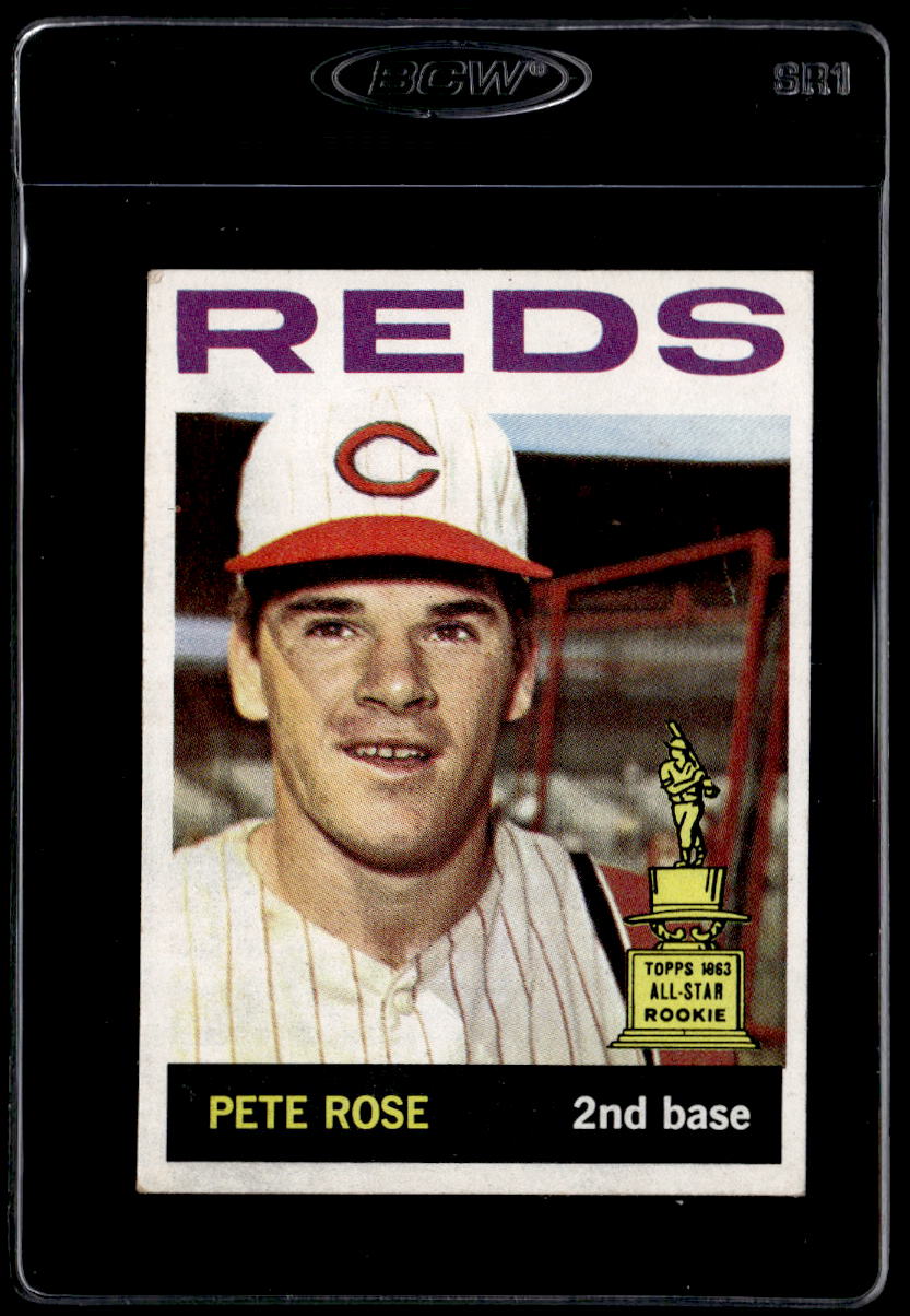 1964 TOPPS PETE ROSE ROOKIE BASEBALL CARD #61964 | Auctionninja.com