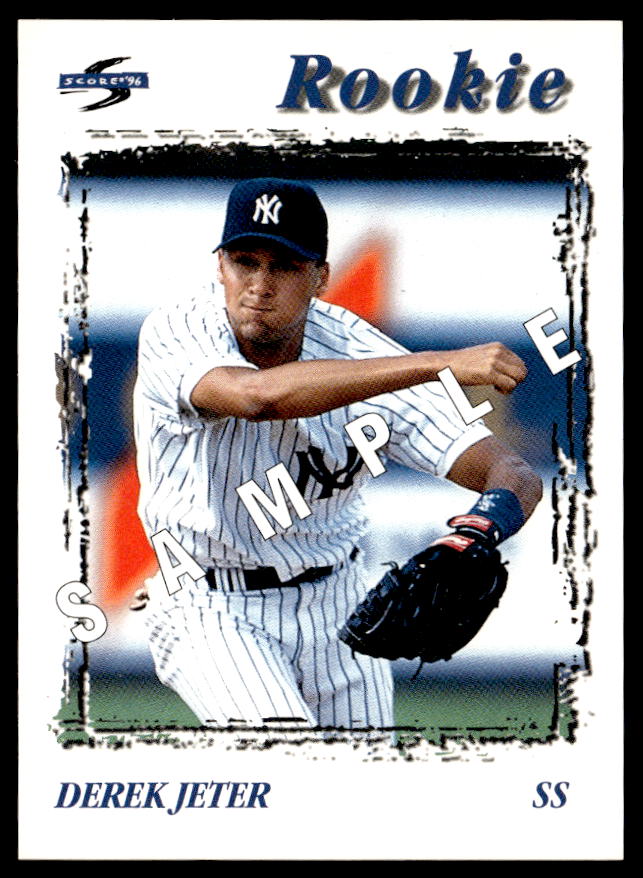 DEREK JETER ROOKIE BASEBALL CARD #64503 | Auctionninja.com