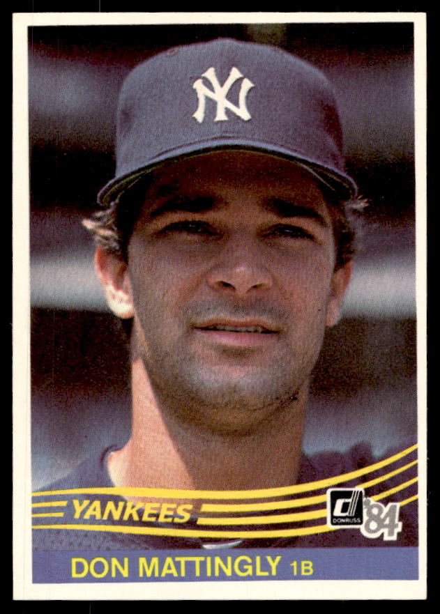 1984 DONRUSS DON MATTINGLY ROOKIE BASEBALL CARD #66439 | Auctionninja.com