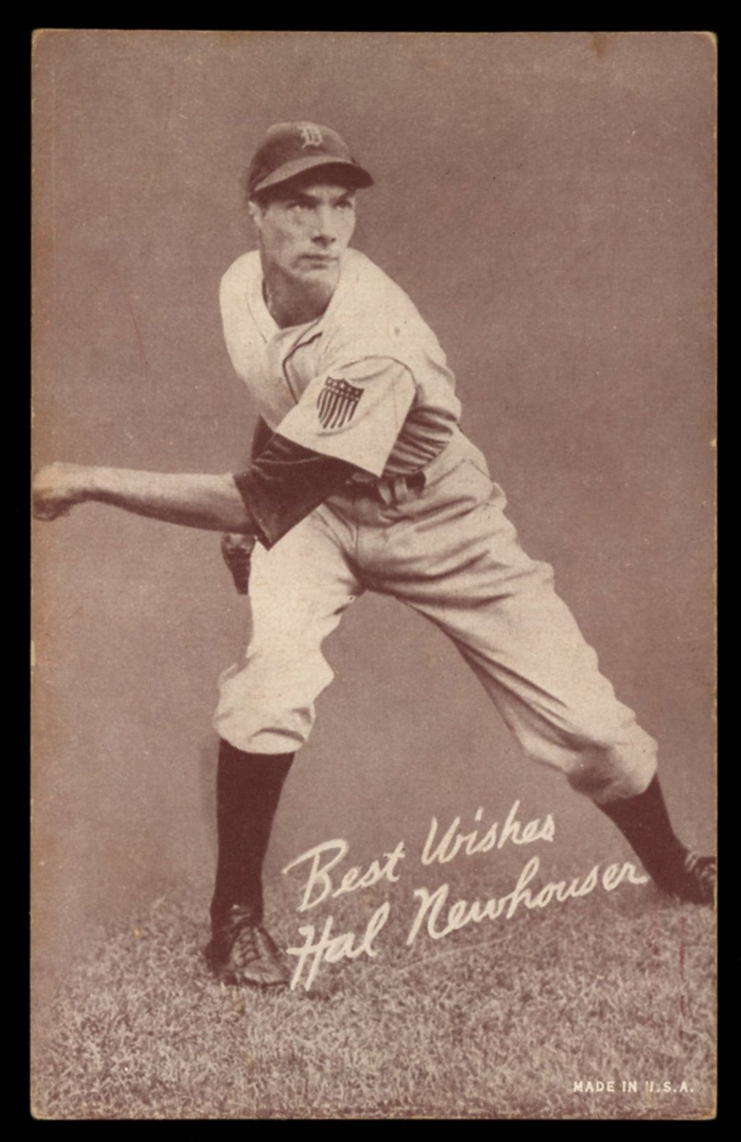 47-66 EXHIBIT HAL NEWHOUSER BASEBALL CARD #67713 | Auctionninja.com