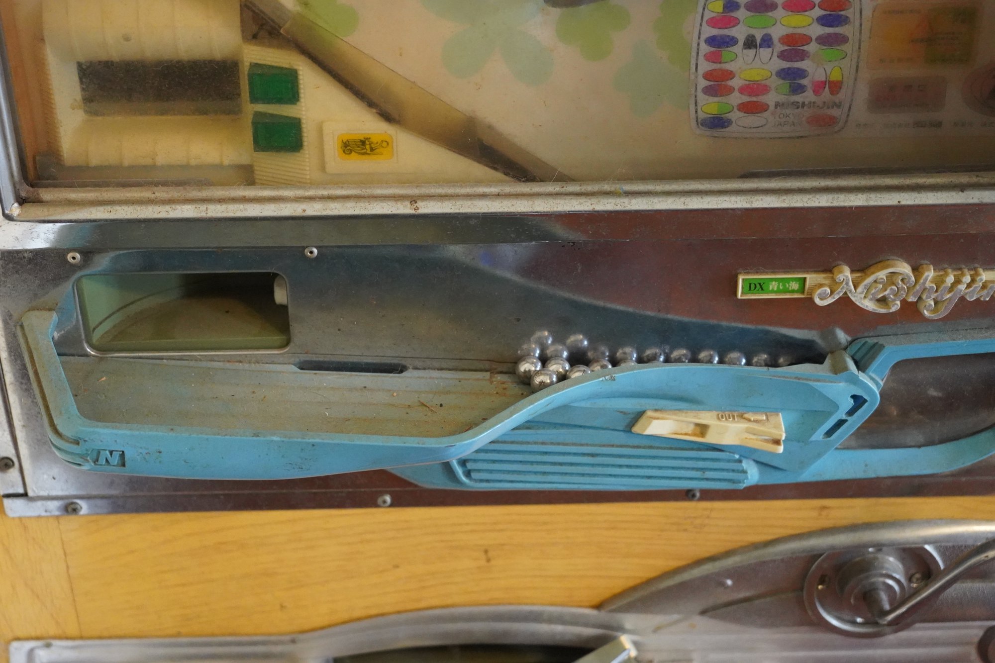 Vintage Japanese Nishijin Stand Up Pinball Machine (untested) #58144 ...