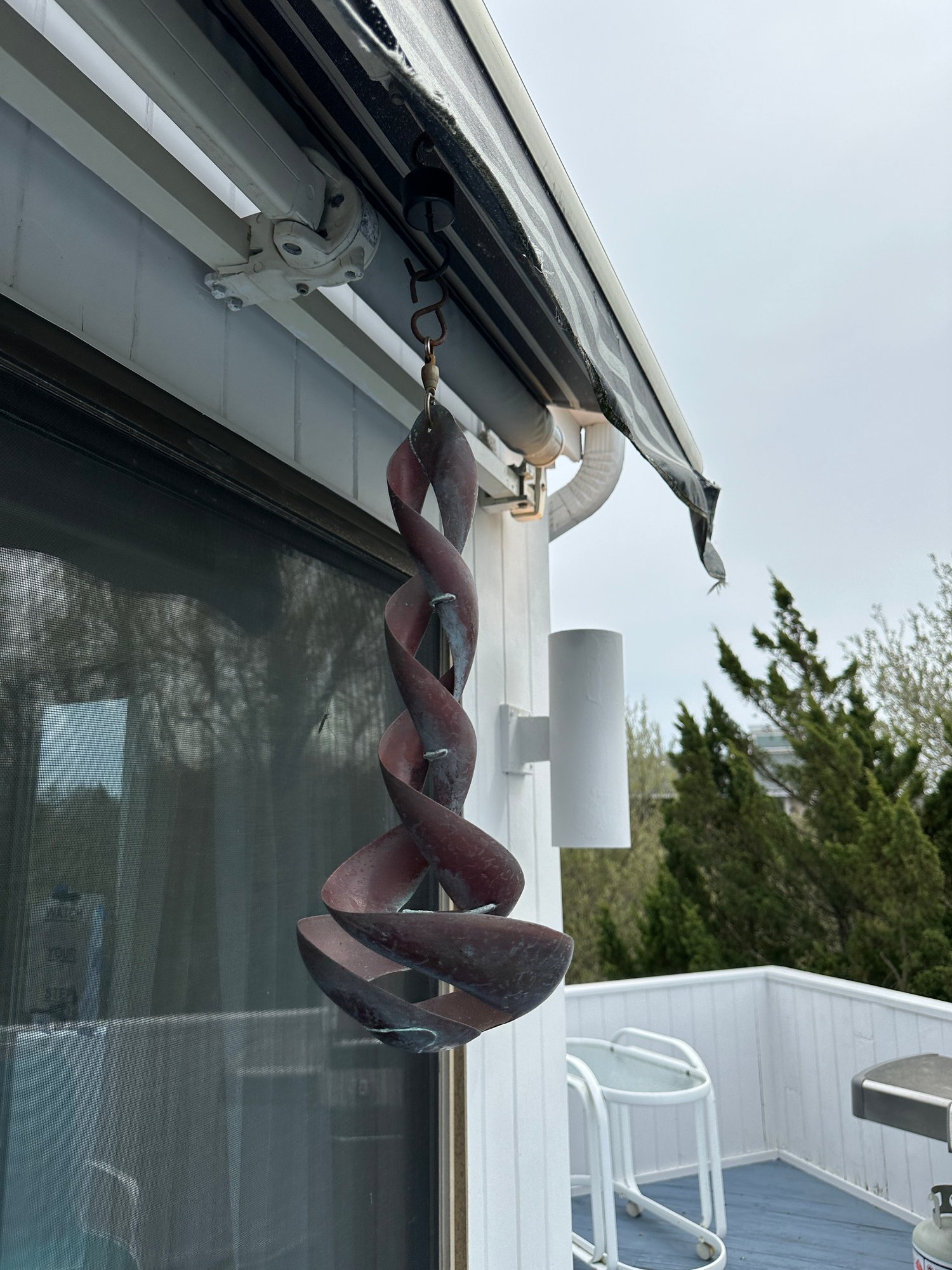 Kinetic Wind Sculpture Double Helix Art Sculpture Signed RGCAI From ...