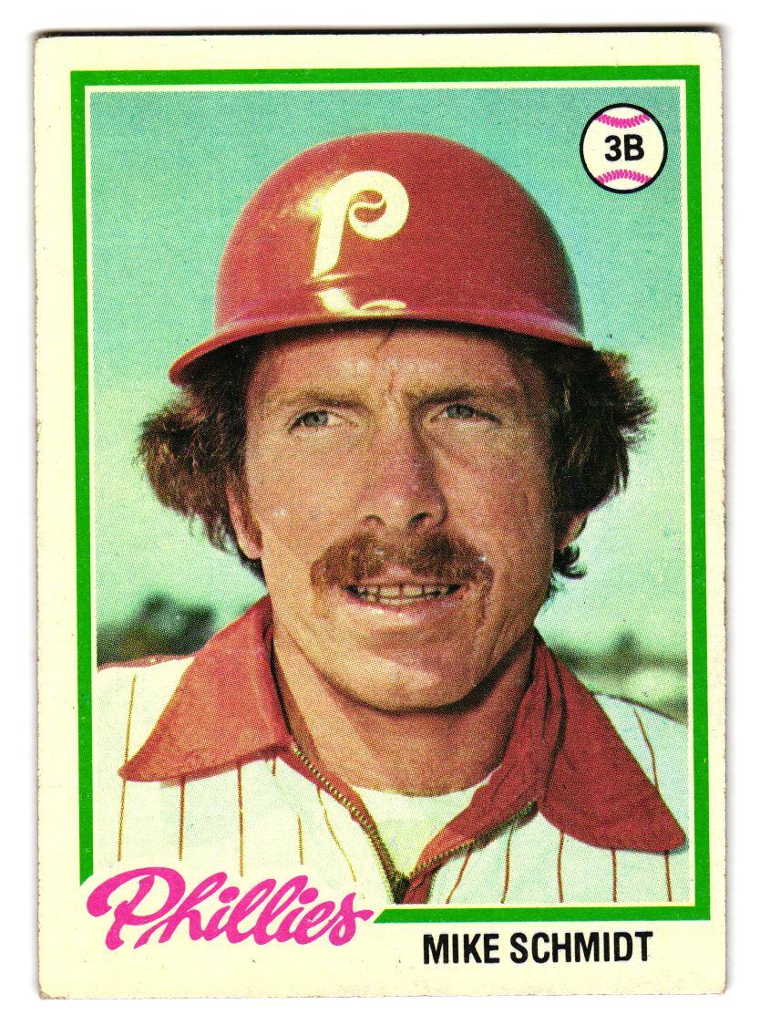 1978 Topps Mike Schmidt Baseball Card Phillies #19146 | Auctionninja.com
