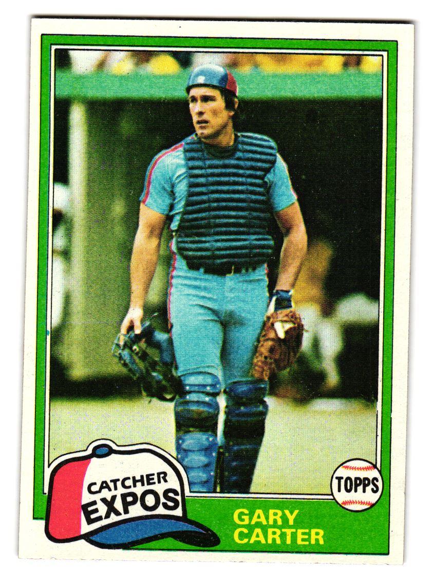 1981 Topps Gary Carter Baseball Card Expos #20133 | Auctionninja.com
