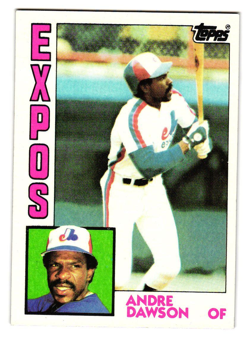 1984 Topps Andre Dawson Baseball Card Expos #20148 | Auctionninja.com