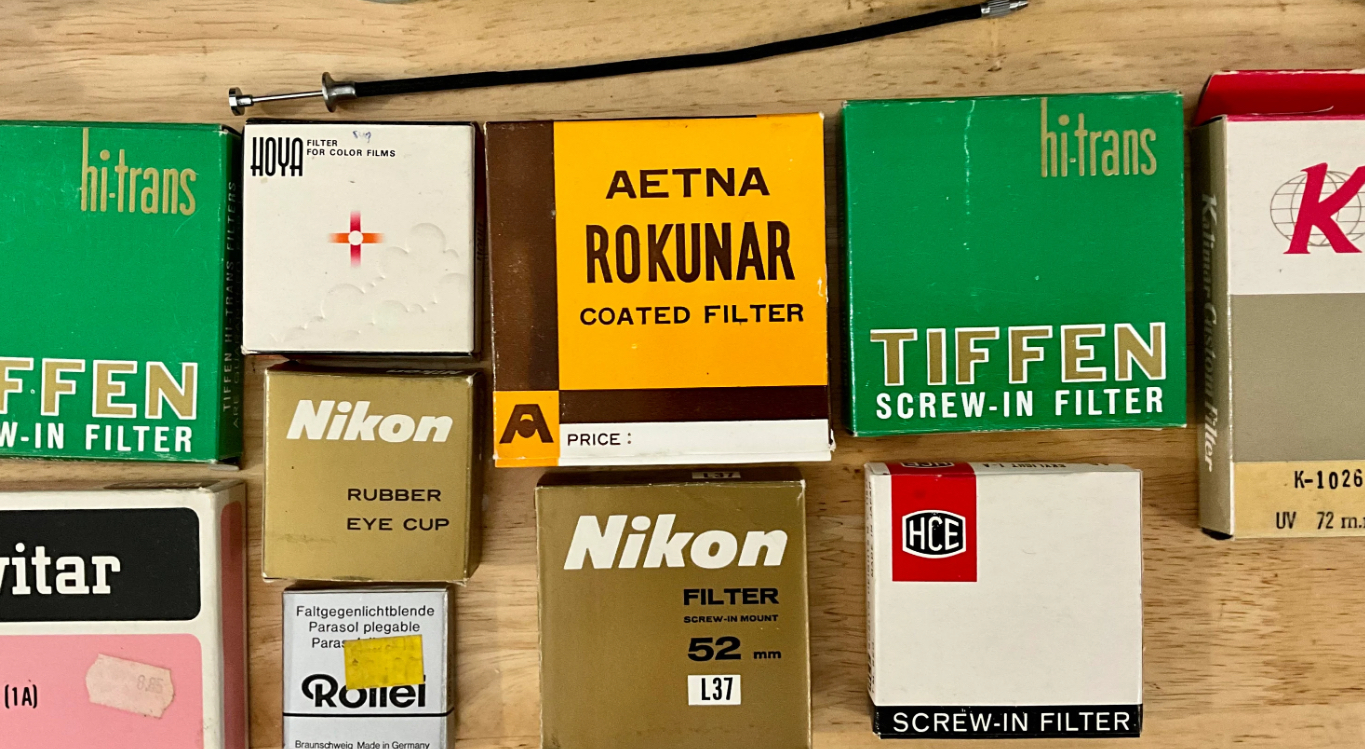 Set Of Assorted Filters,Soligor Lens JCII 12, Gitza Tripod, Honeywell ...