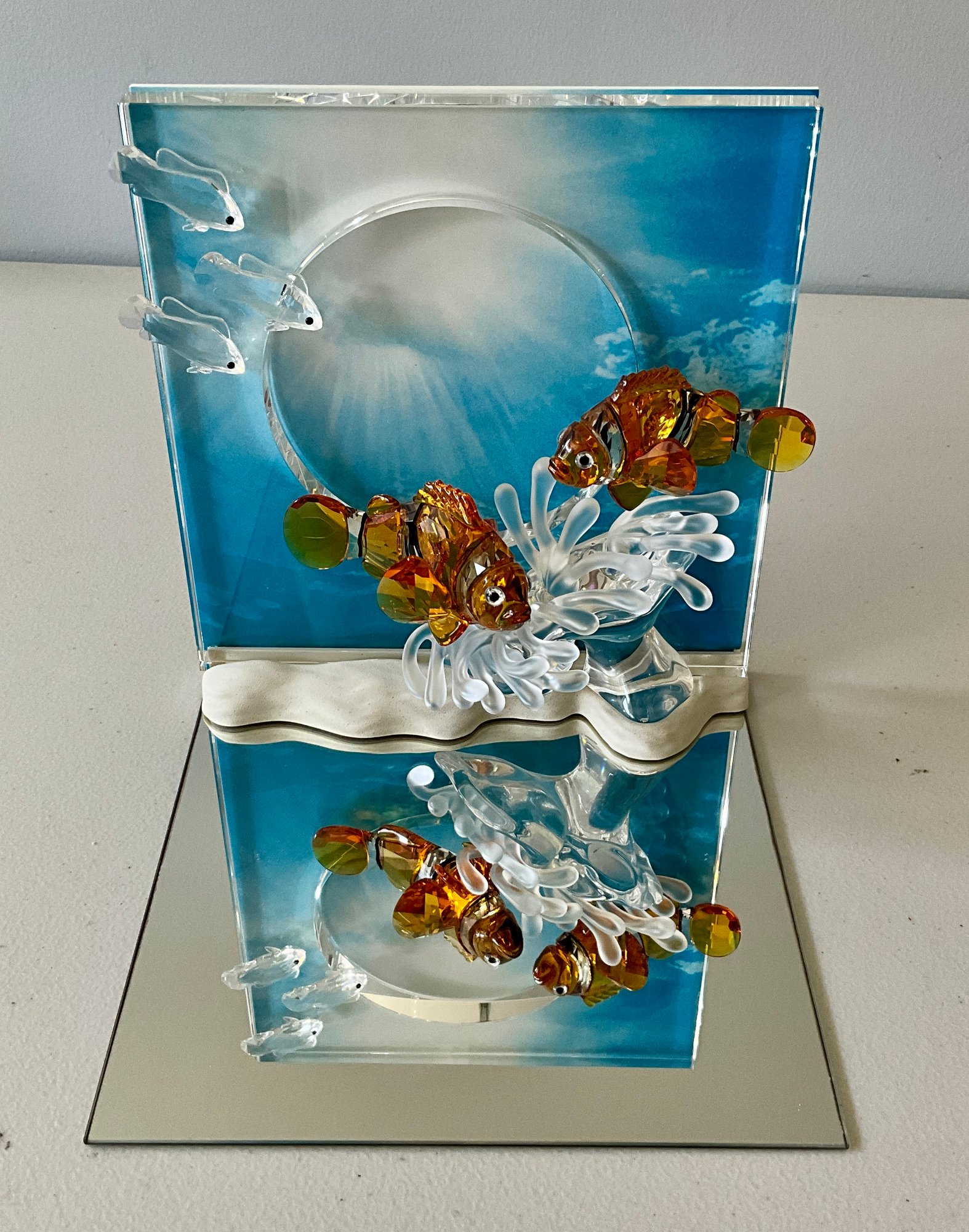 152. Swarovski Crystal Wonders Of The Sea SCS Clown Fish Retired With ...