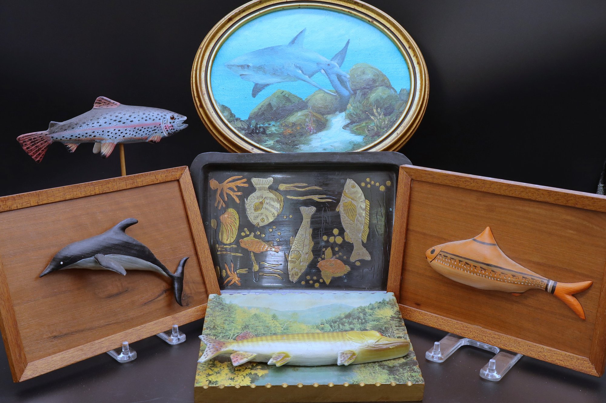 Beautiful Vintage Fish Collection- Shippable #14579 | Auctionninja.com