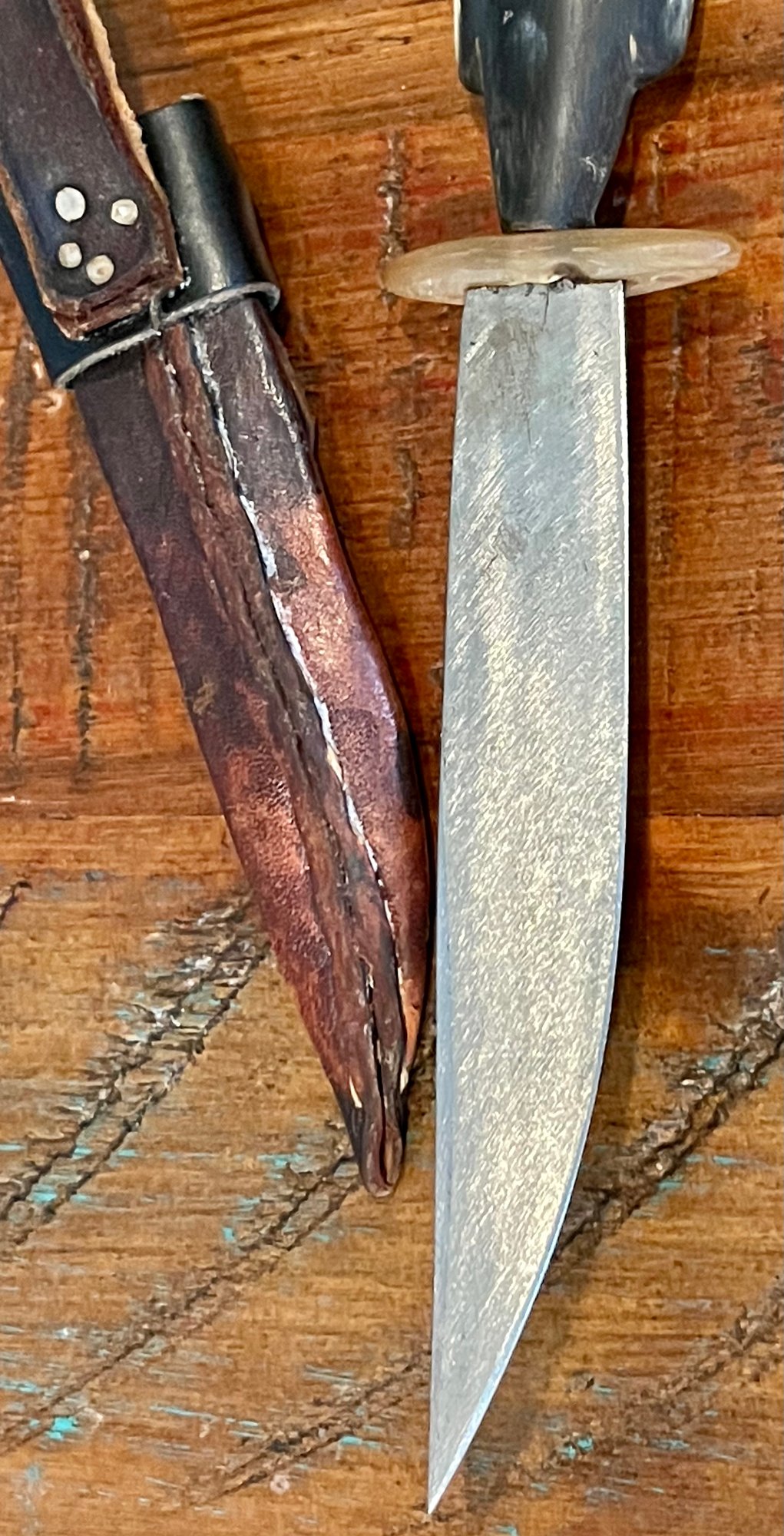 Carved Horn Mayan Native Knife - Chichicastenango Guatemala Dagger With ...