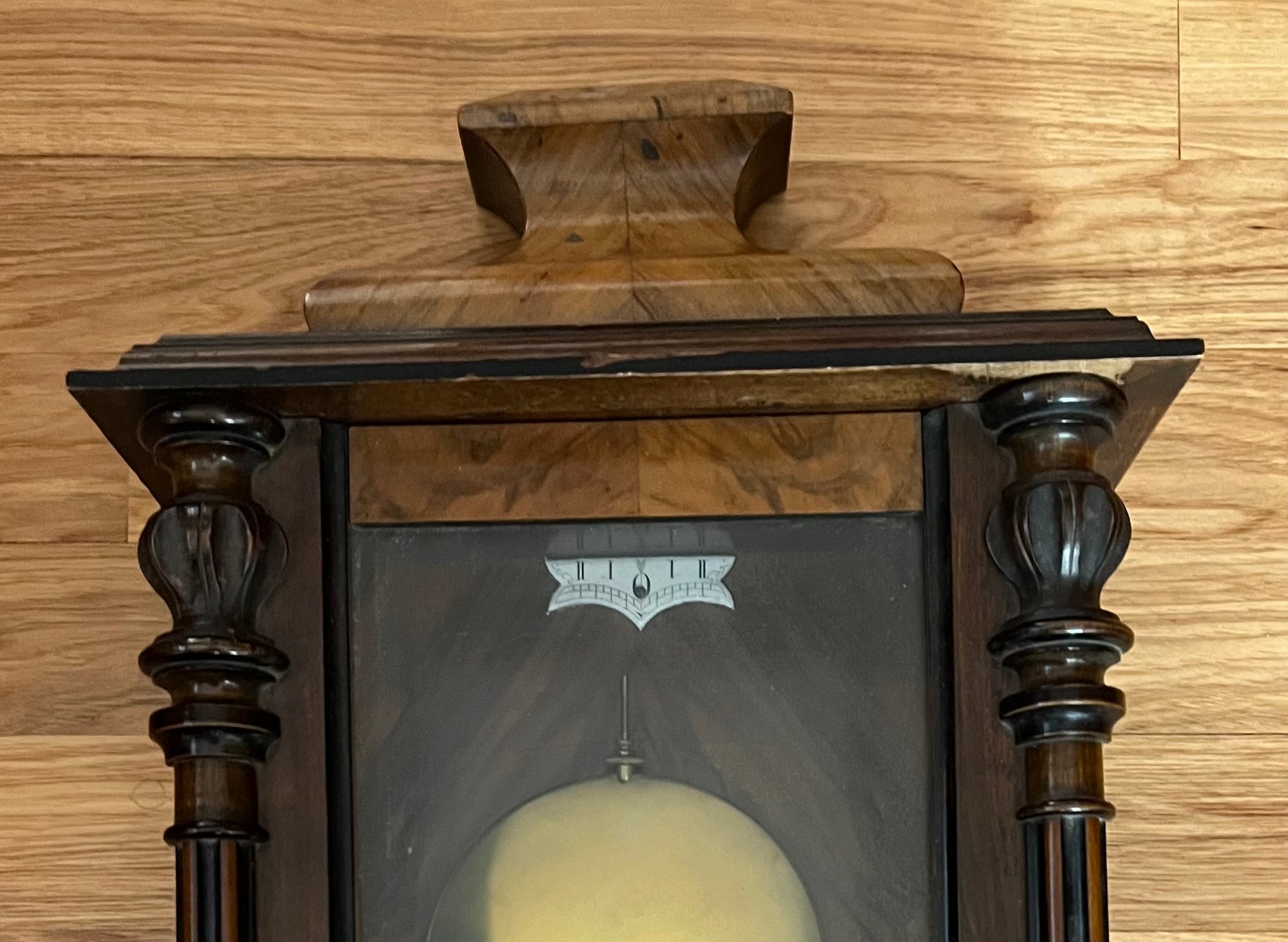 Antique German Regulator Clock With NO Key (as Is) #39771 ...