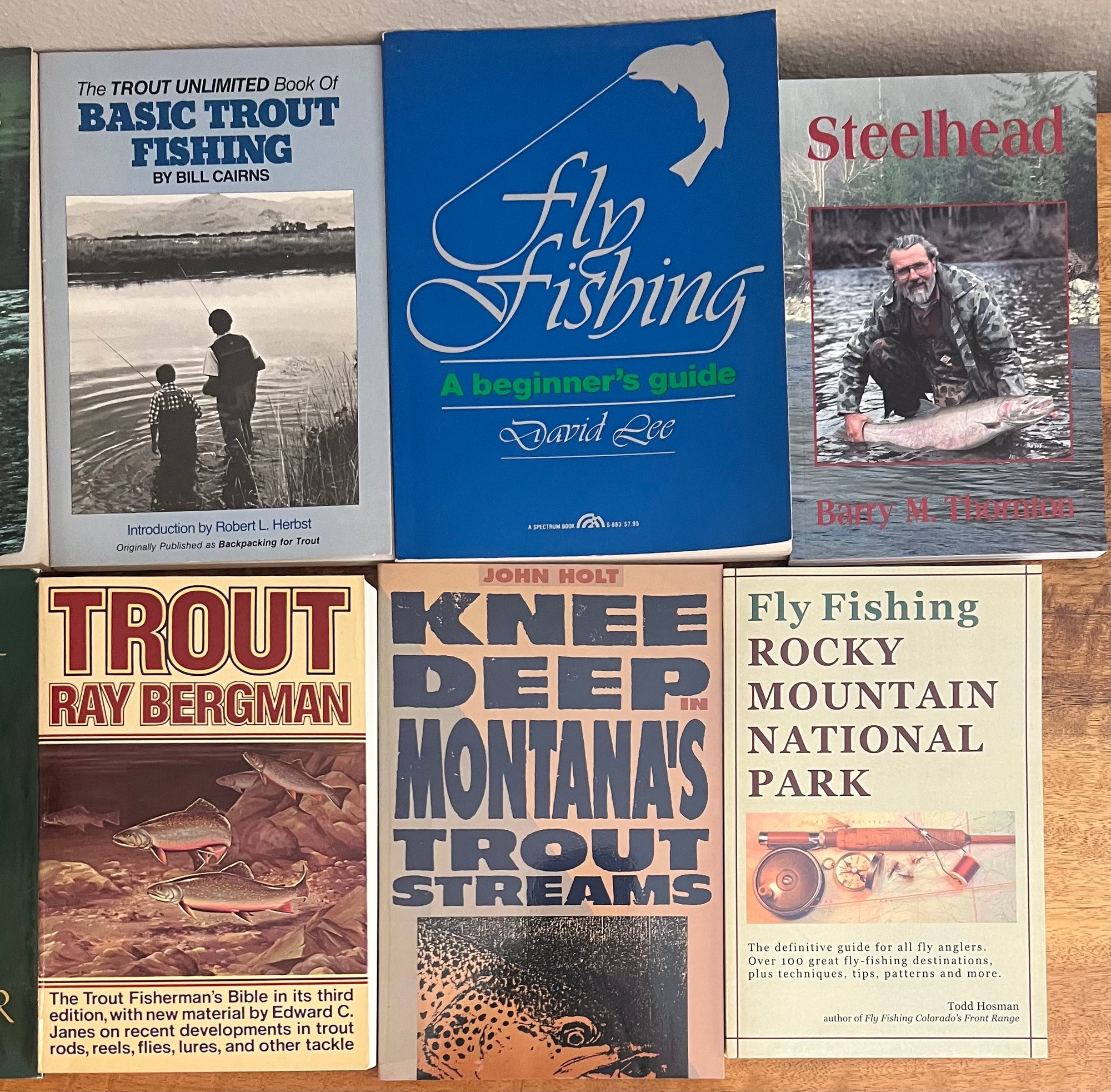(10) Trout, Fishing, And Fly Fishing Books - Steel Head, RMNP, What The ...