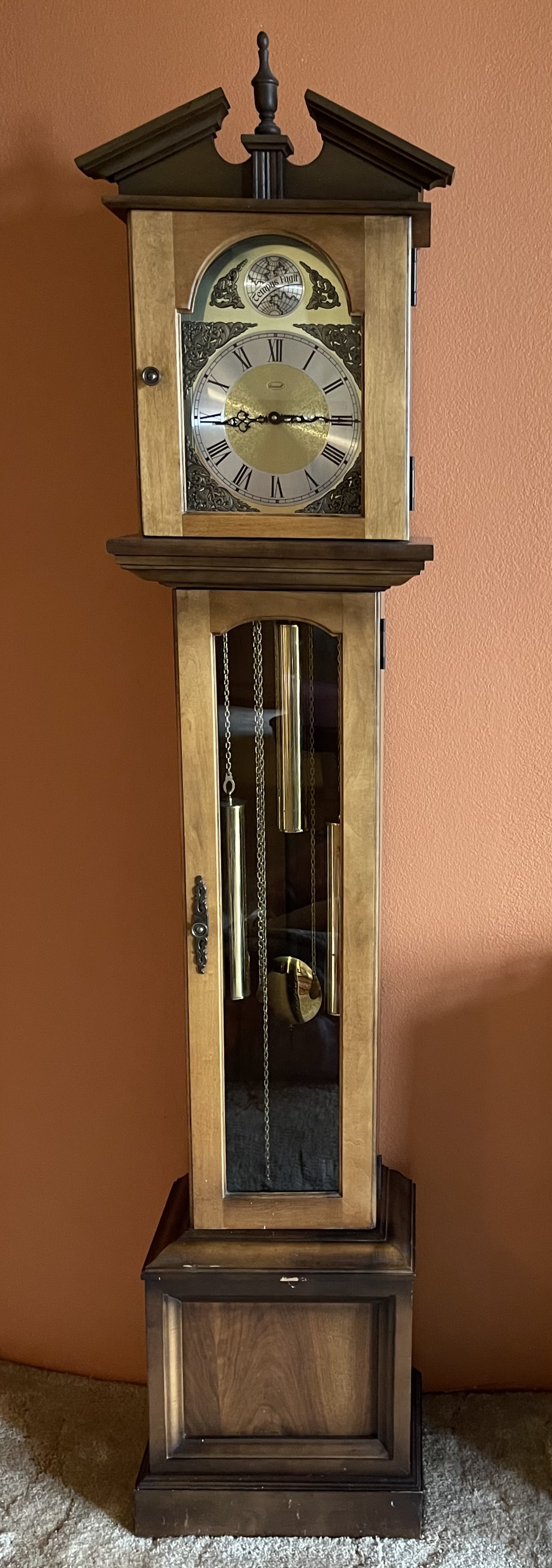 Montgomery Ward's Cornwell Tempus Fugit Grandfather Clock Model CCM ...