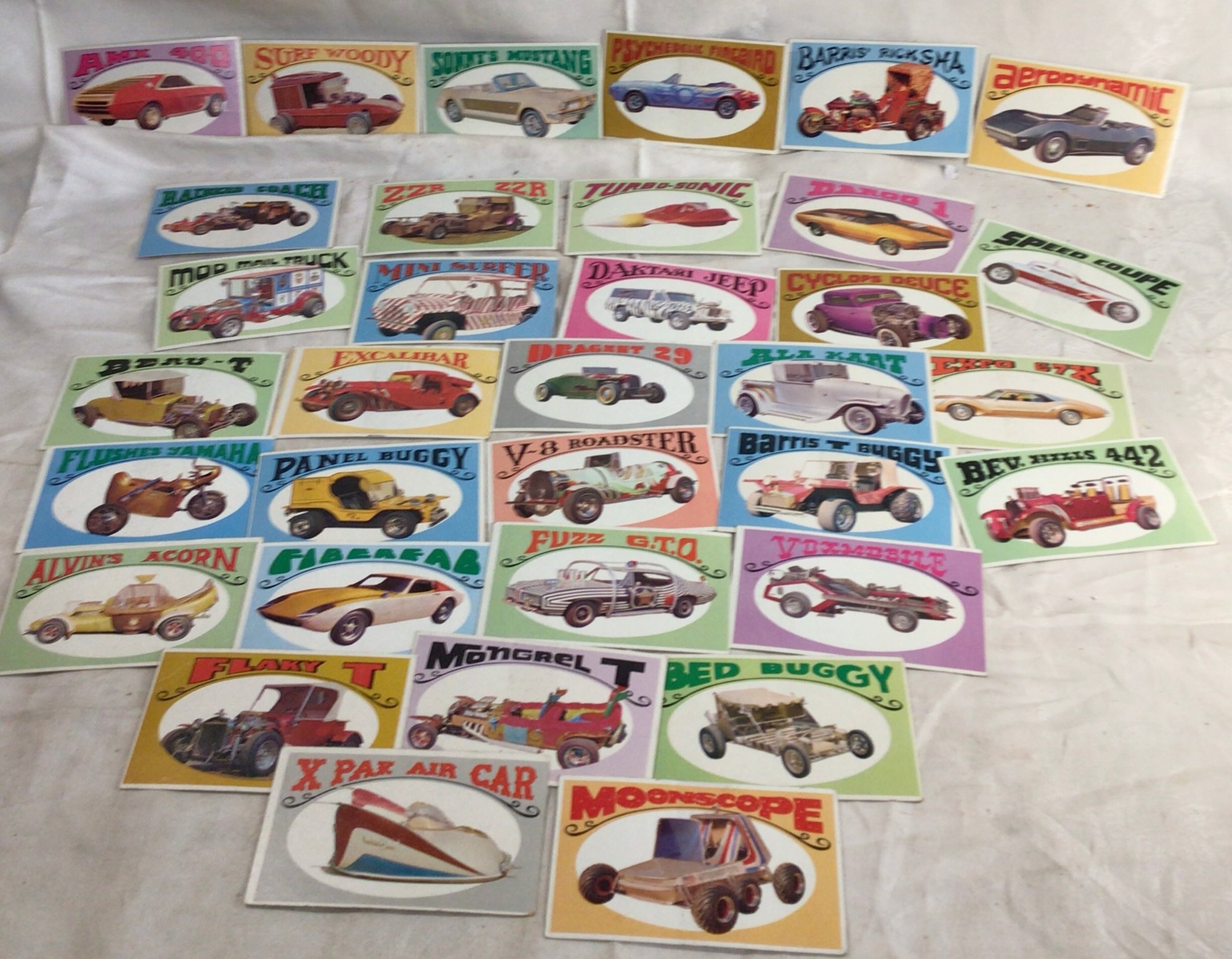 Vintage 34 Way-Out Wheels - George Barris, 1970 #21187 | Auctionninja.com