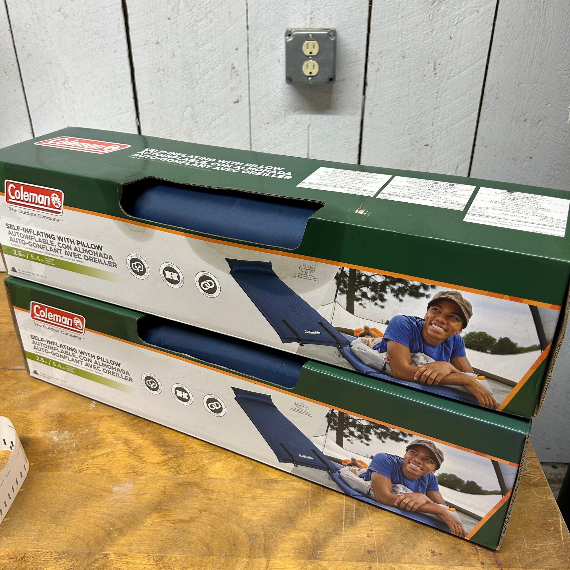 Pair Of COLEMAN Self Inflating Cots (G2 MB18) #62175 | Auctionninja.com