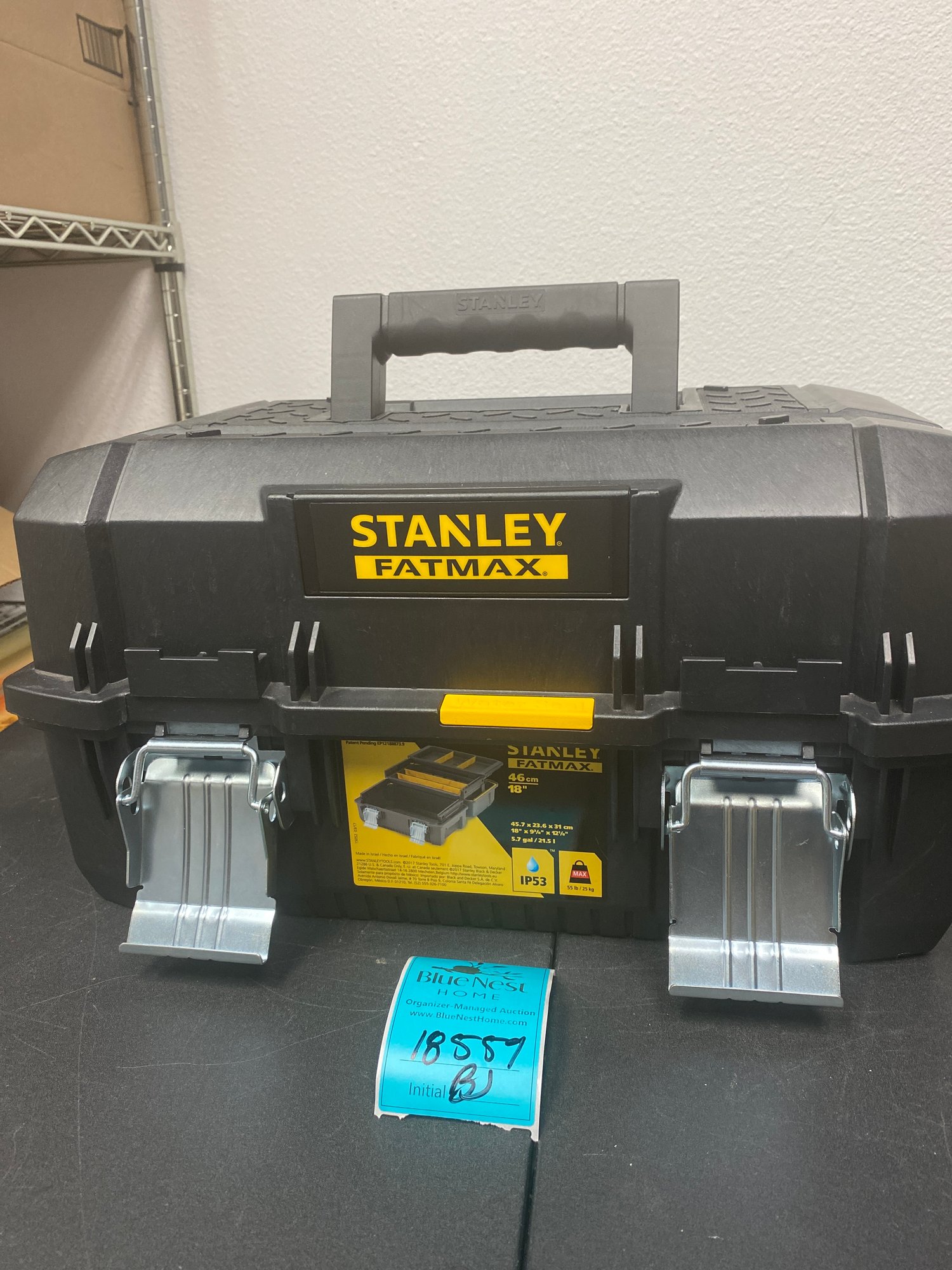 Stanley Tool Box With Tools #18559 | Auctionninja.com
