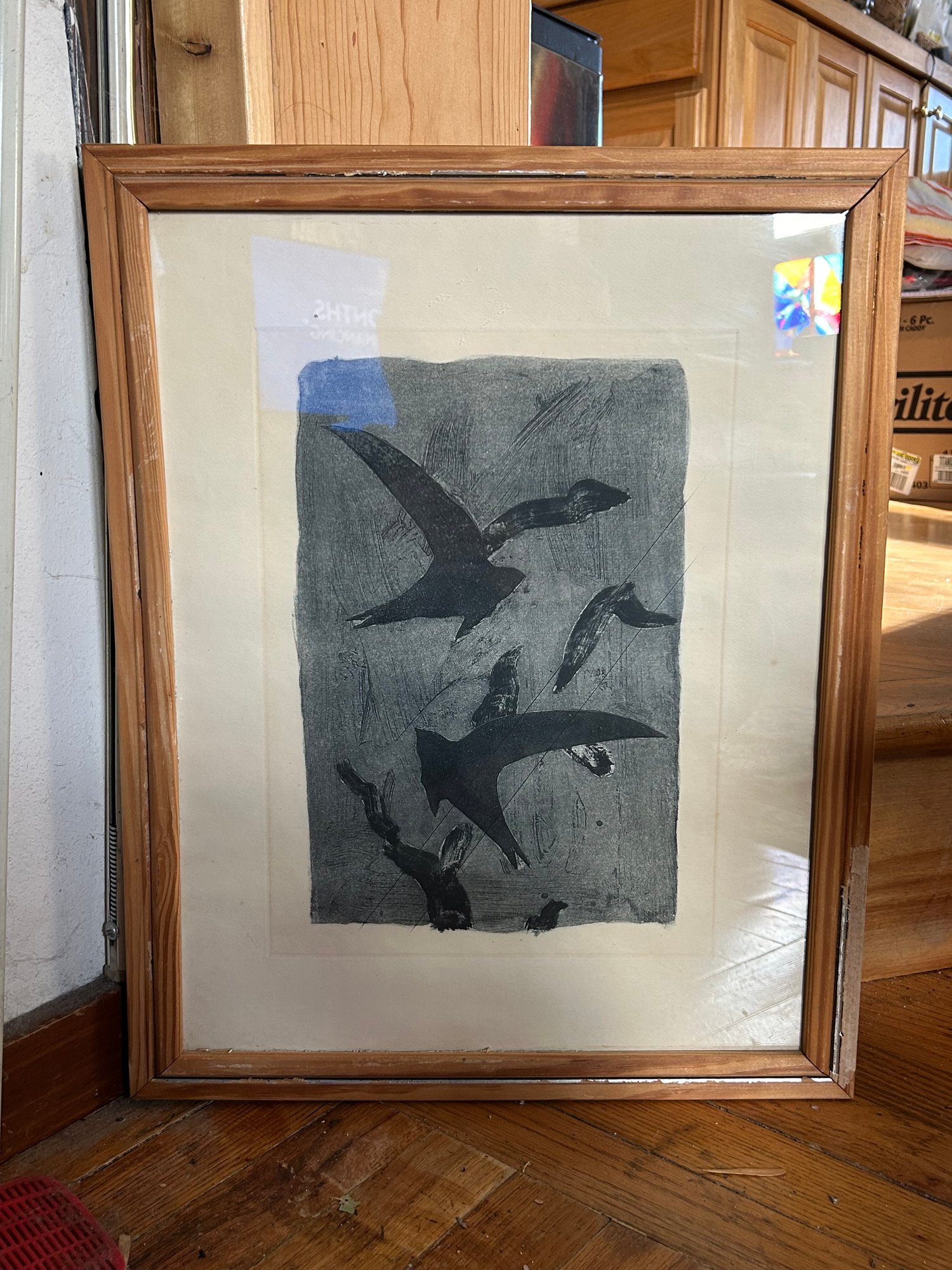 Original Etching Birds In Flight By George Braque #18147 | Auctionninja.com