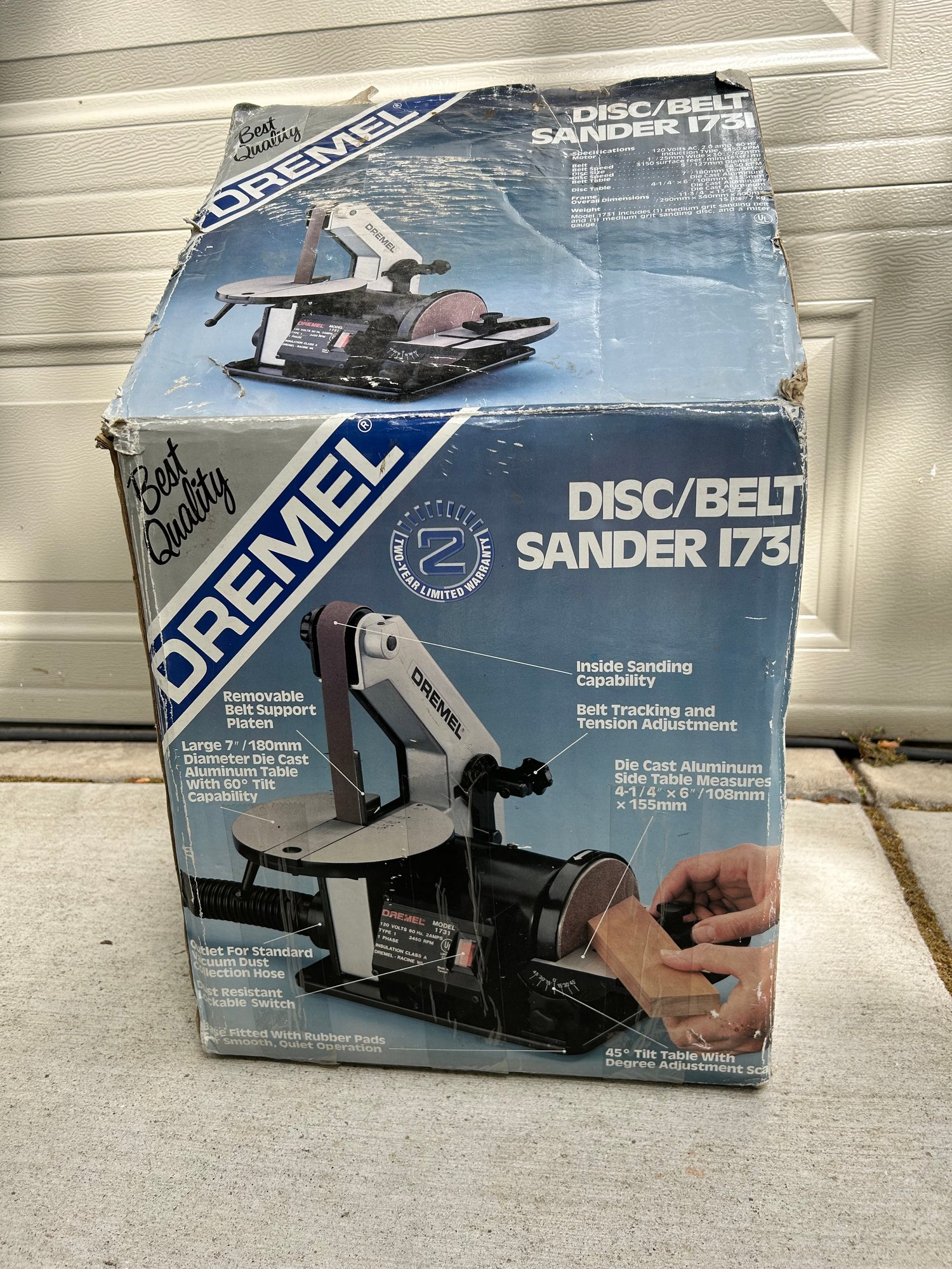 Dremel Disc/Belt Sander 1731 #21905 | Auctionninja.com