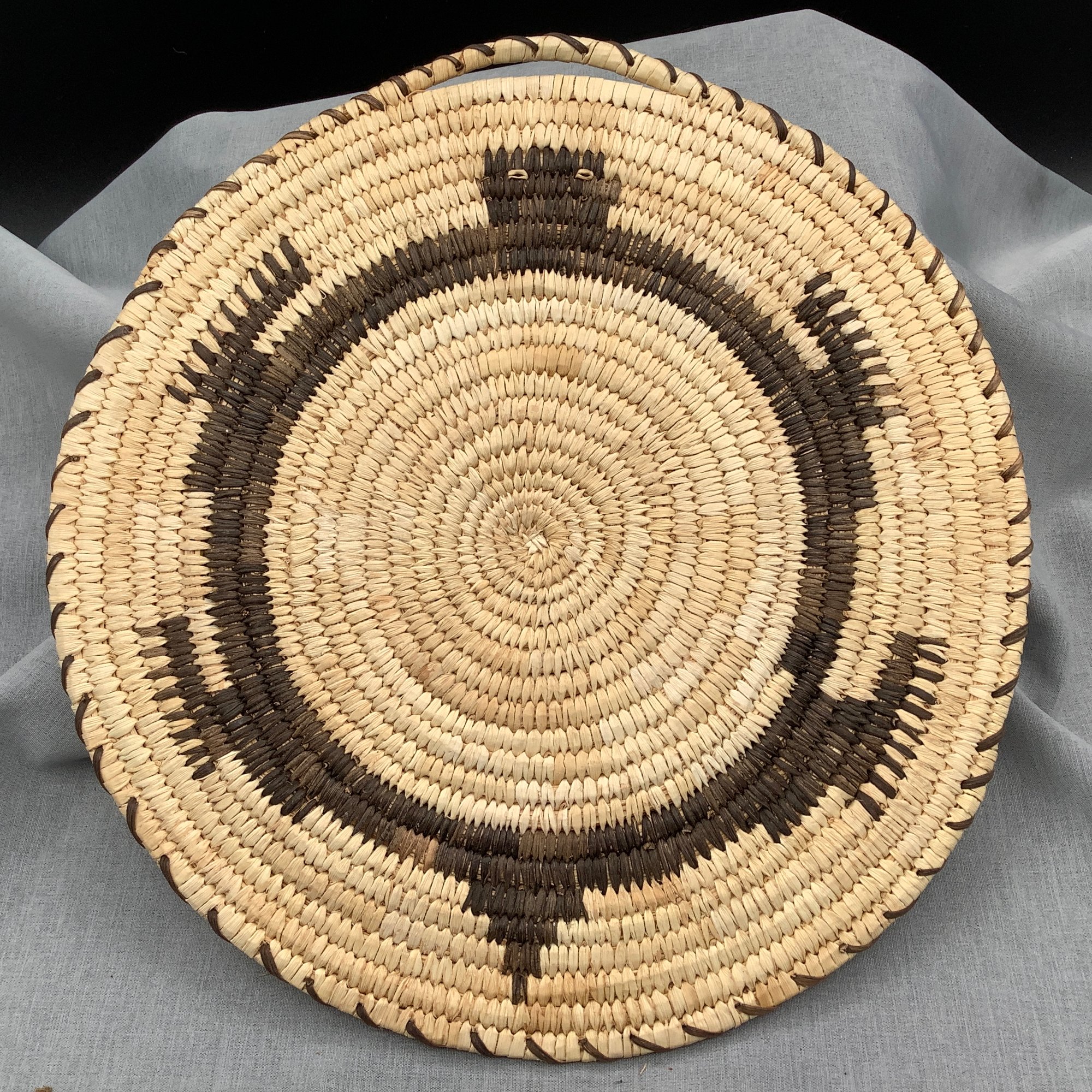 Native American Indian Flat Weave Turtle #5829 | Auctionninja.com