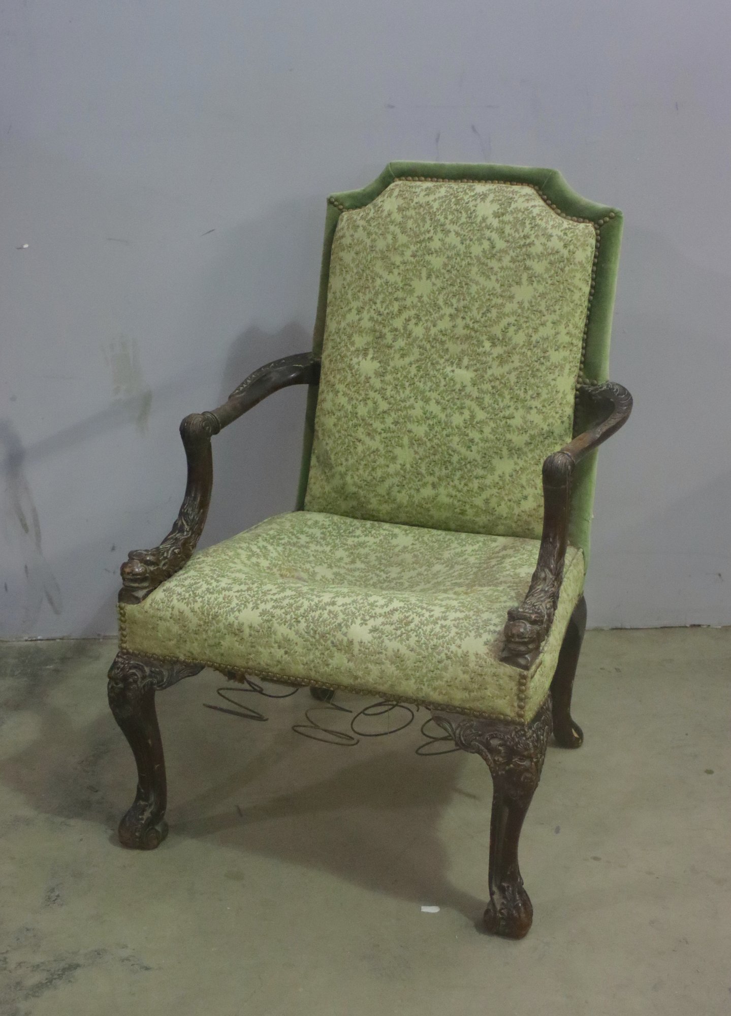 Antique Georgian Library Chair - See Photos For Condition #60735 ...