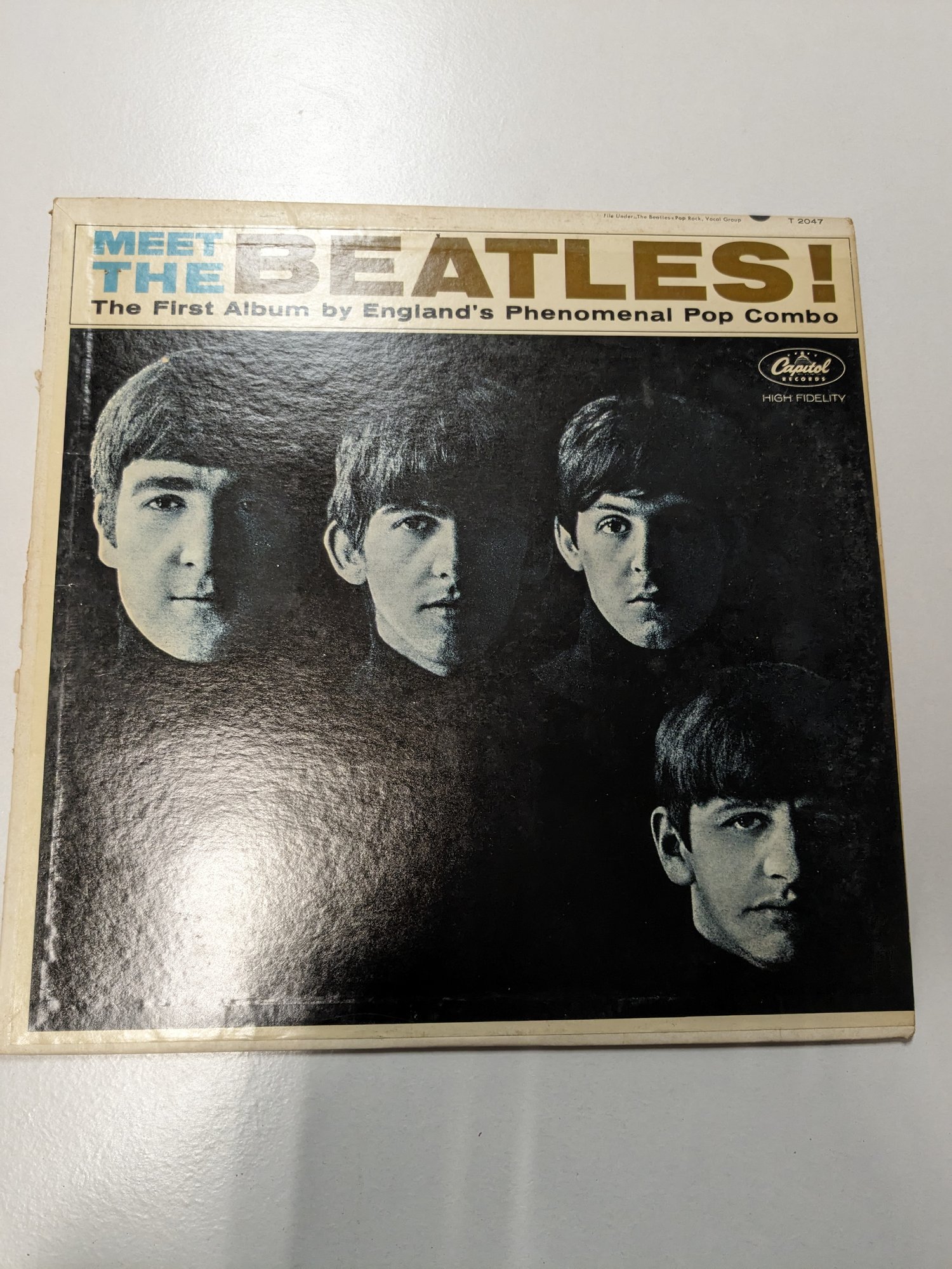 Meet The Beatles! - The First Album By England's Phenomenal Pop Combo ...