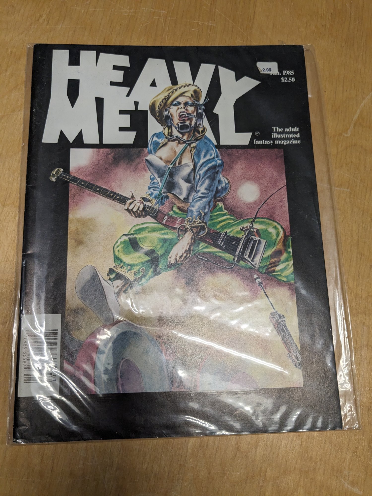 January 1985 Heavy Metal Magazine #4824 | Auctionninja.com