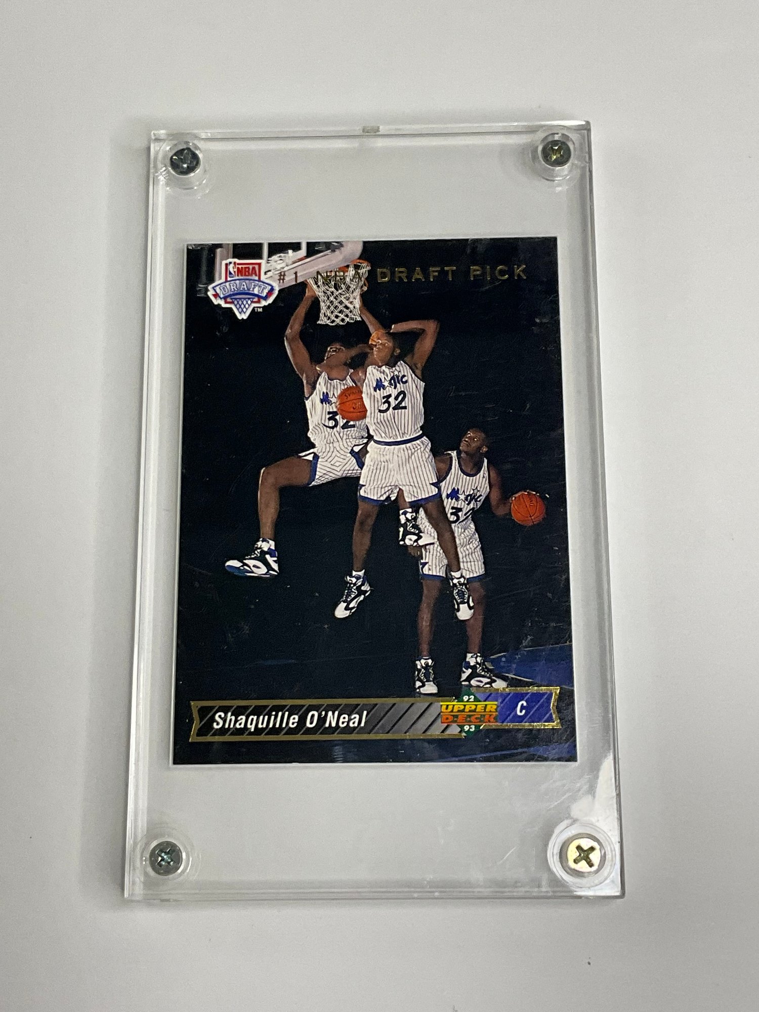 Shaquille Oneal 1992-93 Upper Deck #1 Draft Pick Rookie #16501 ...