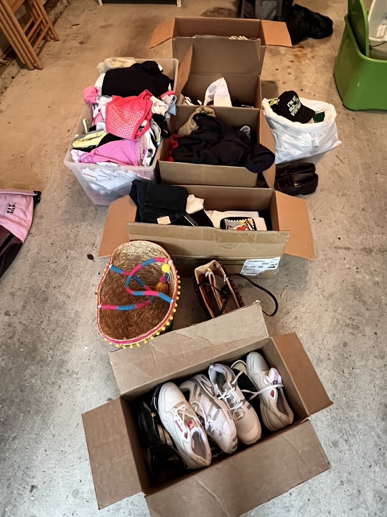 Clothing, Variety Of Sizes, 8-10 Hats, Shirts, Tennis Clothes, MANY NWT ...