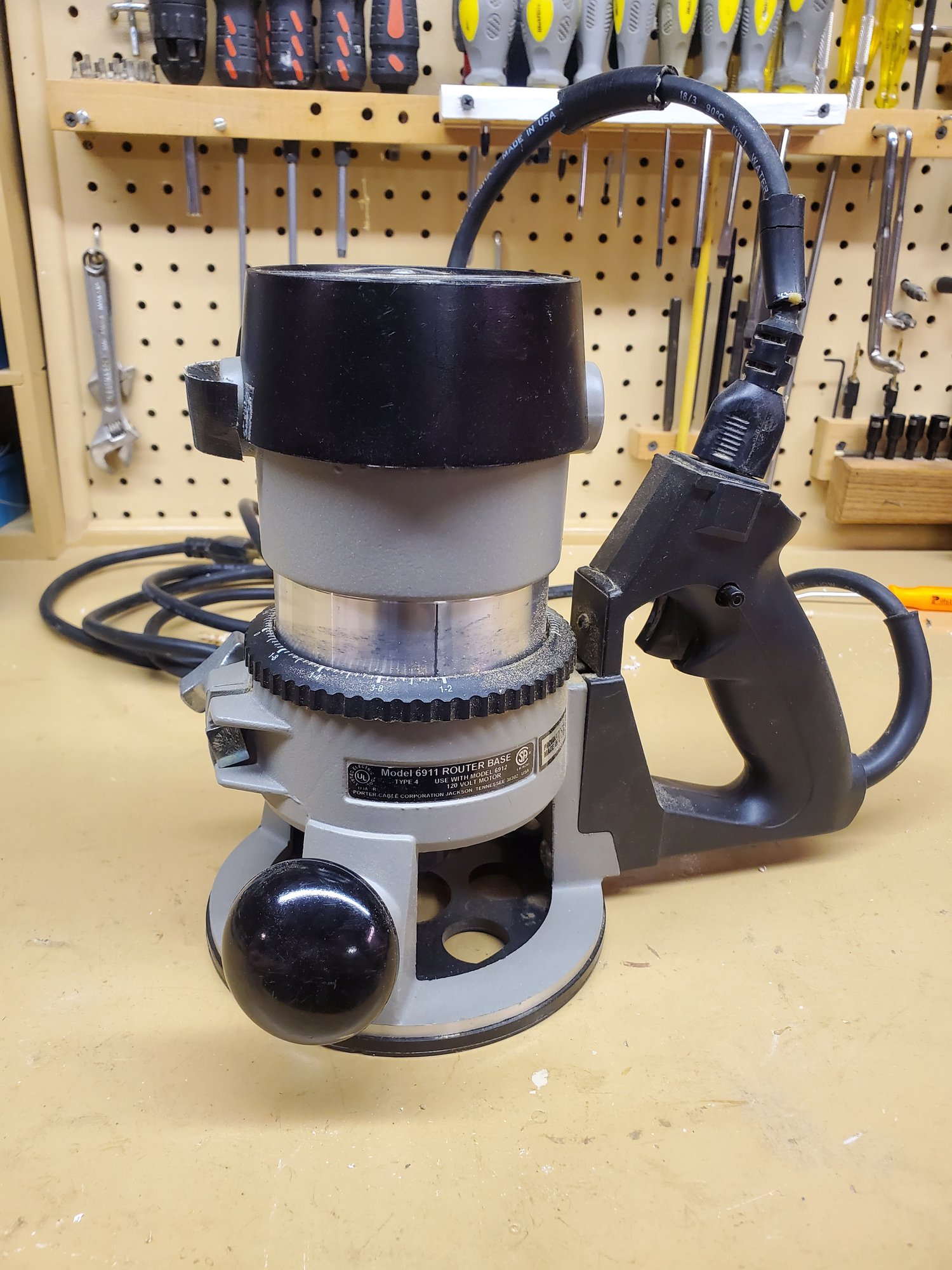 Porter Cable Corded Model 6911 Router Base & Model 6912 Heavy Duty ...