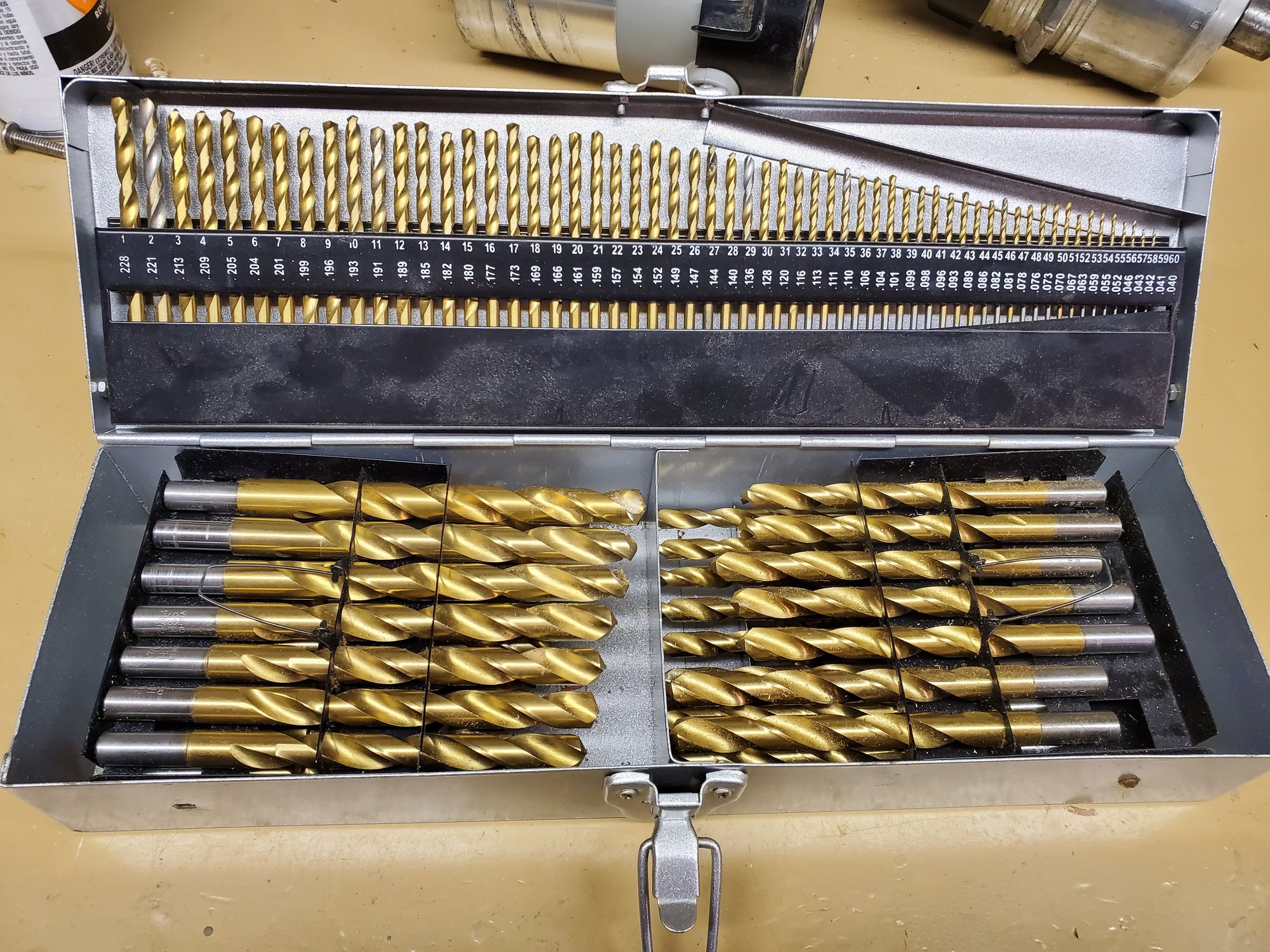 Worksmith Gold HSS Drill Bit Set #1894969 | Auctionninja.com