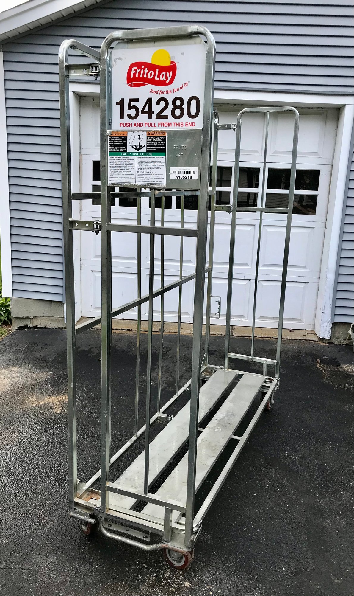 FRITO LAY Rolling Commercial Cart #2 #1510637 | Auctionninja.com