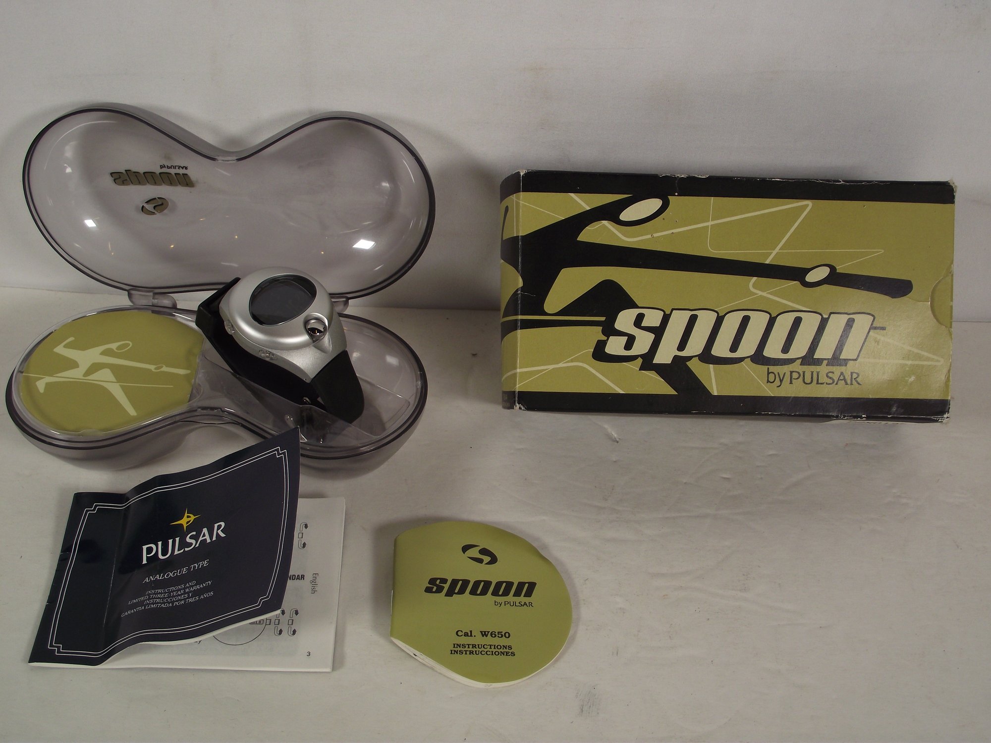 Spoon Watch By Pulsar - Mint In Box #1791463 | Auctionninja.com