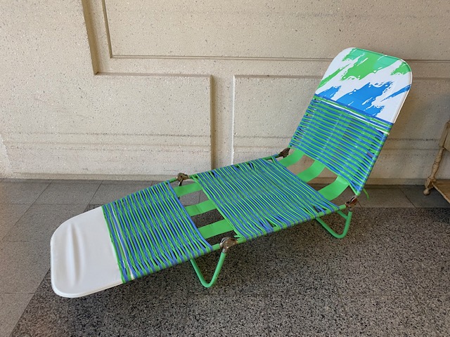 Classic Multi-position PVC Beach/sun Lounge Chair #1616589 ...