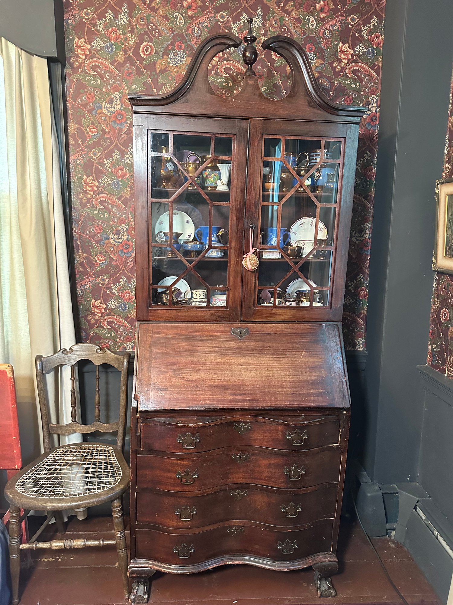 Antique Secretary Desk #40785622 | Auctionninja.com