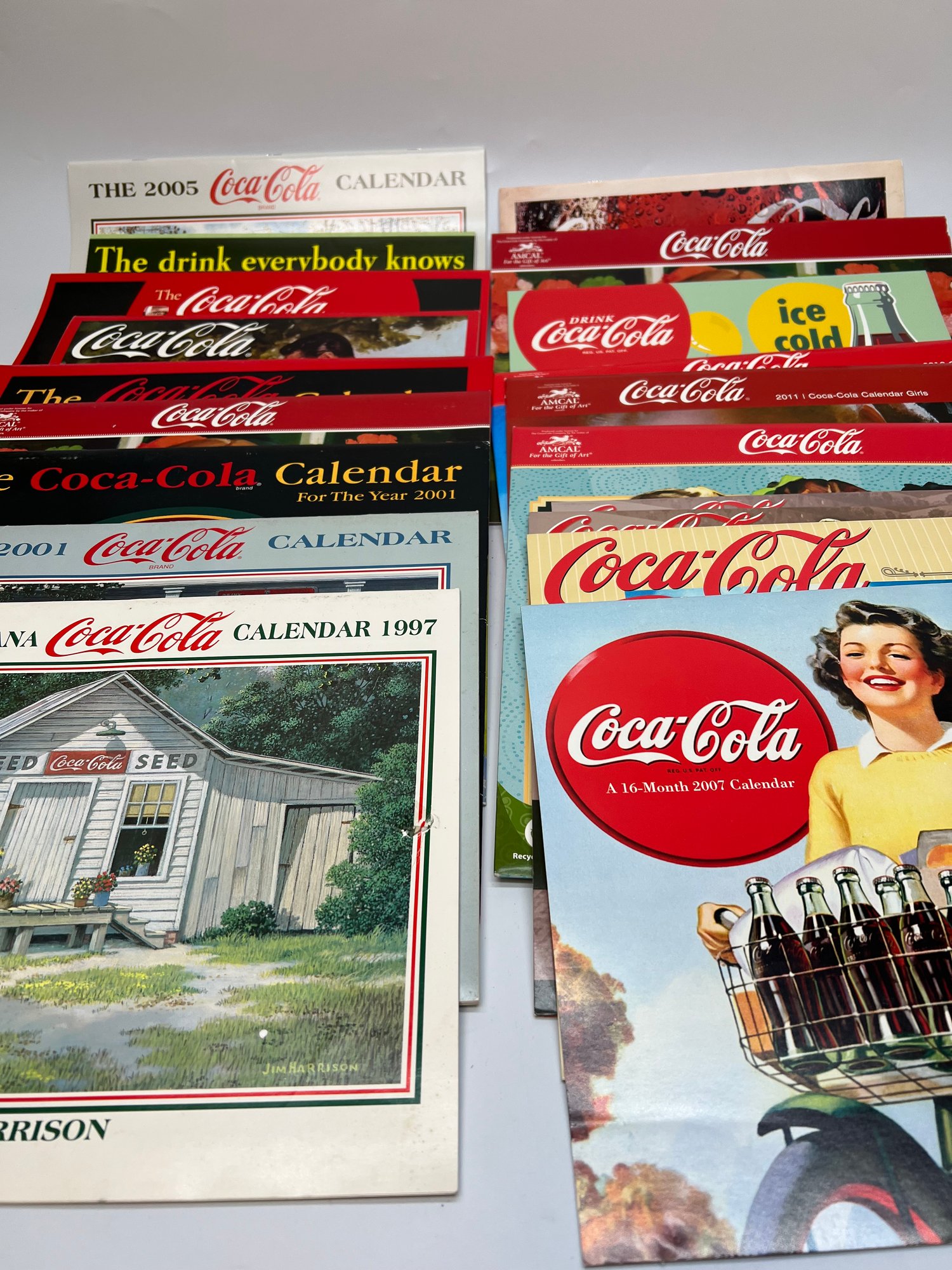 Collection Of Coca-Cola Calendars #1409514 | Auctionninja.com