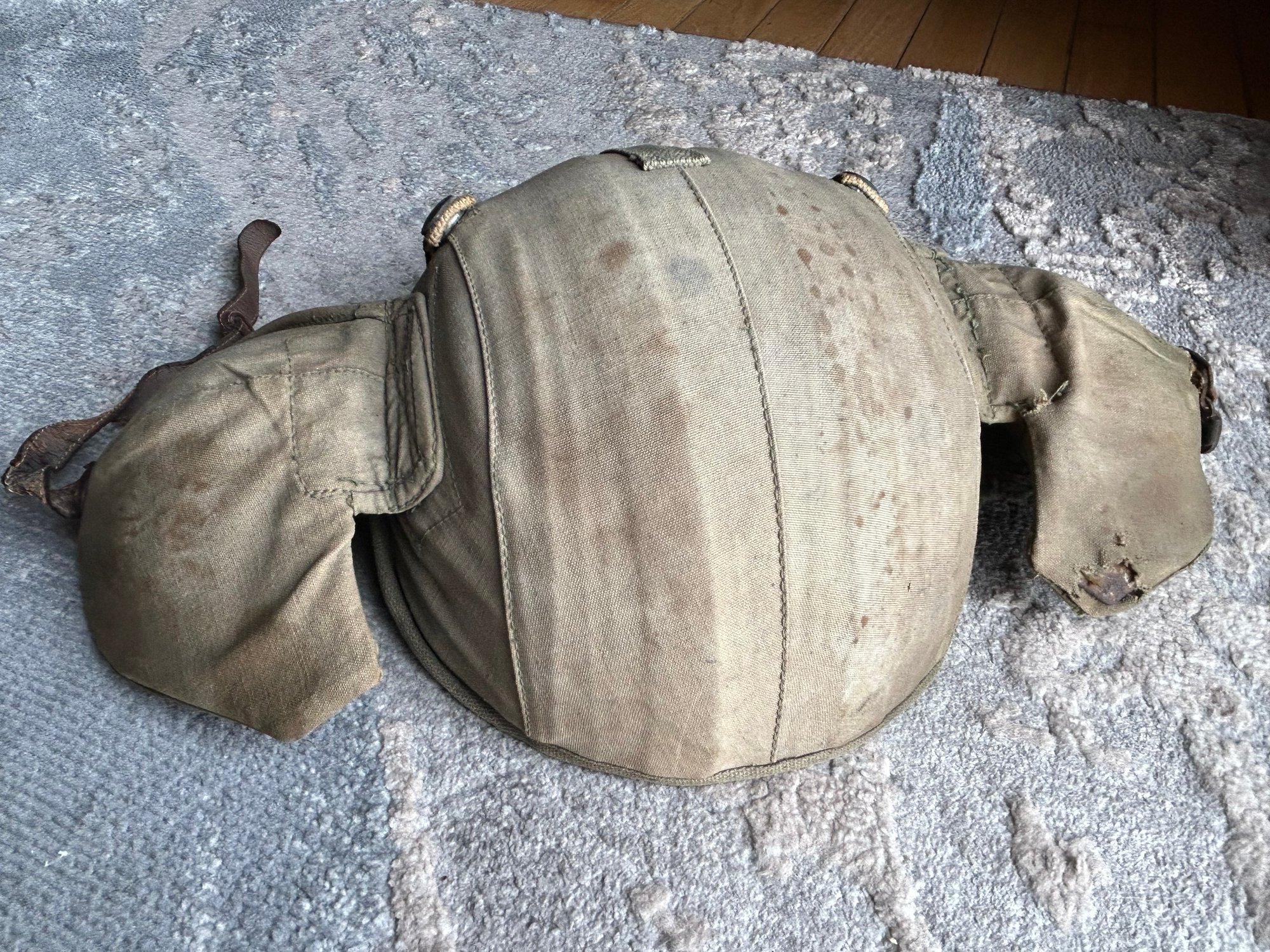 Rare Original World War 2 M4 FLAK HELMET- Worn By B-17 Bomber Crews ...