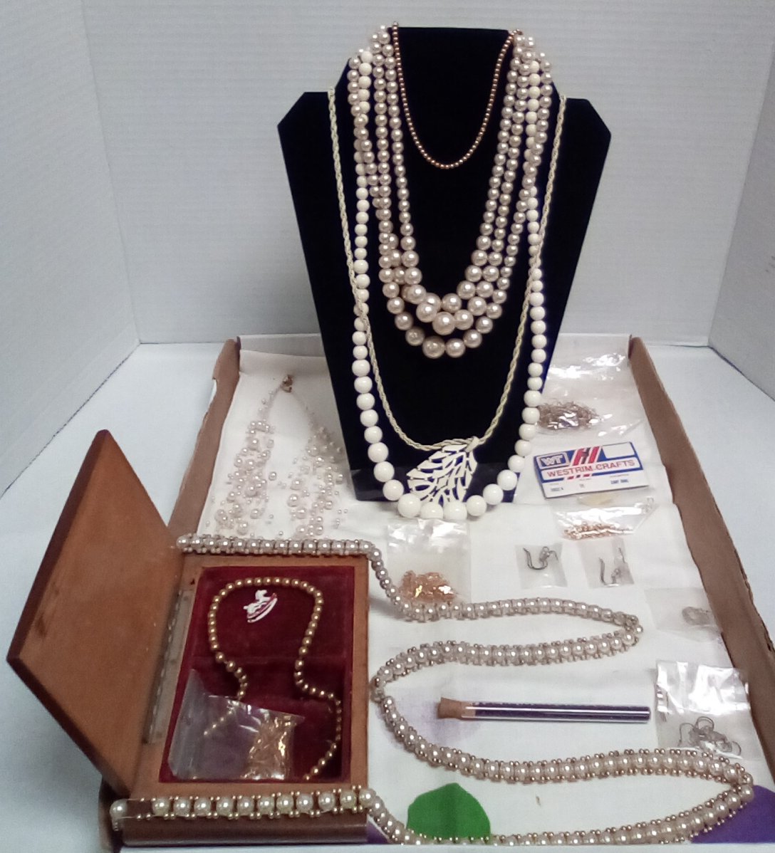 Jewelry Collection Includes Earring Wires, Jump Rings & Necklace ...