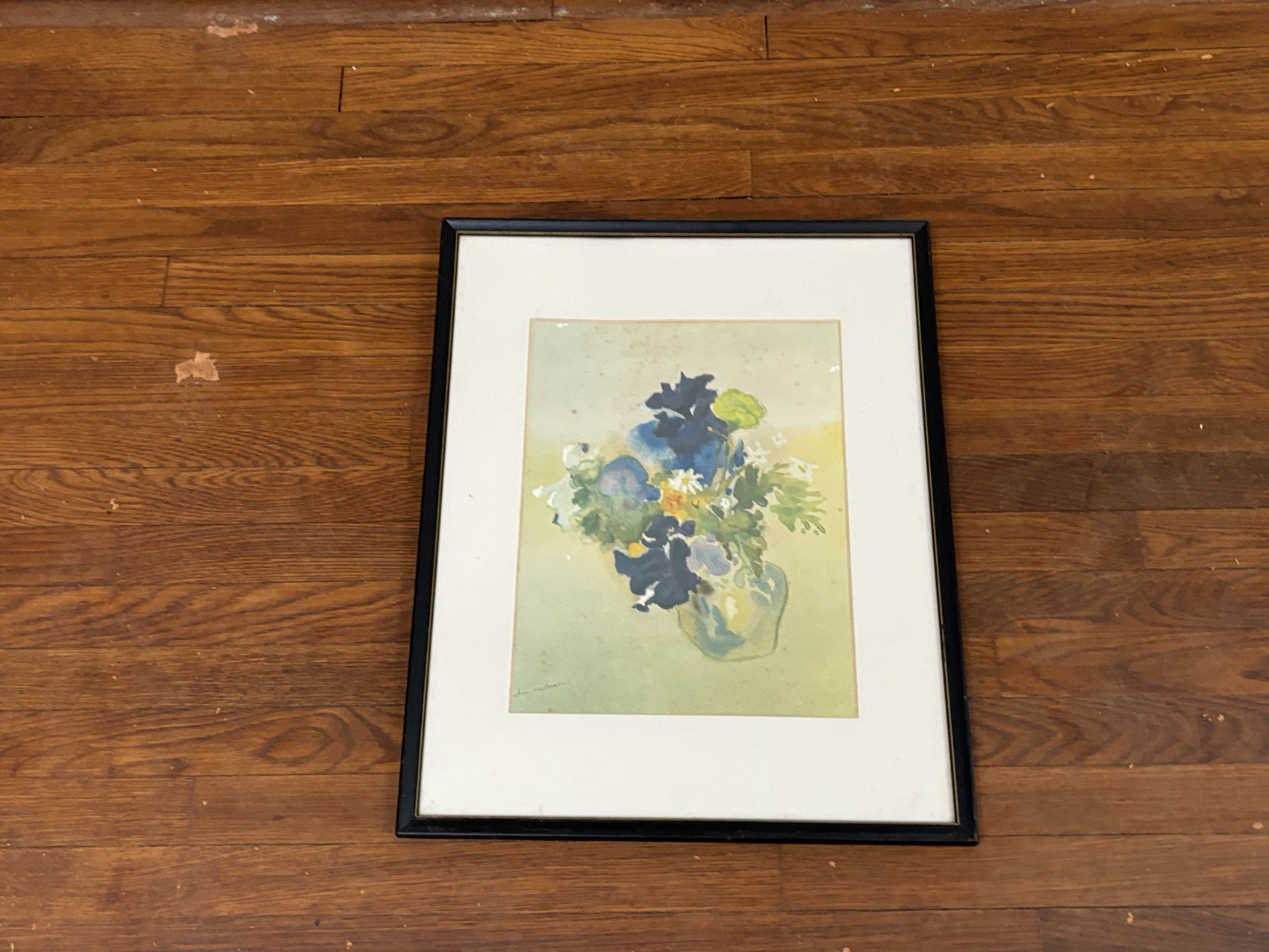 An Original Vintage Watercolor, Signed #40783634 | Auctionninja.com