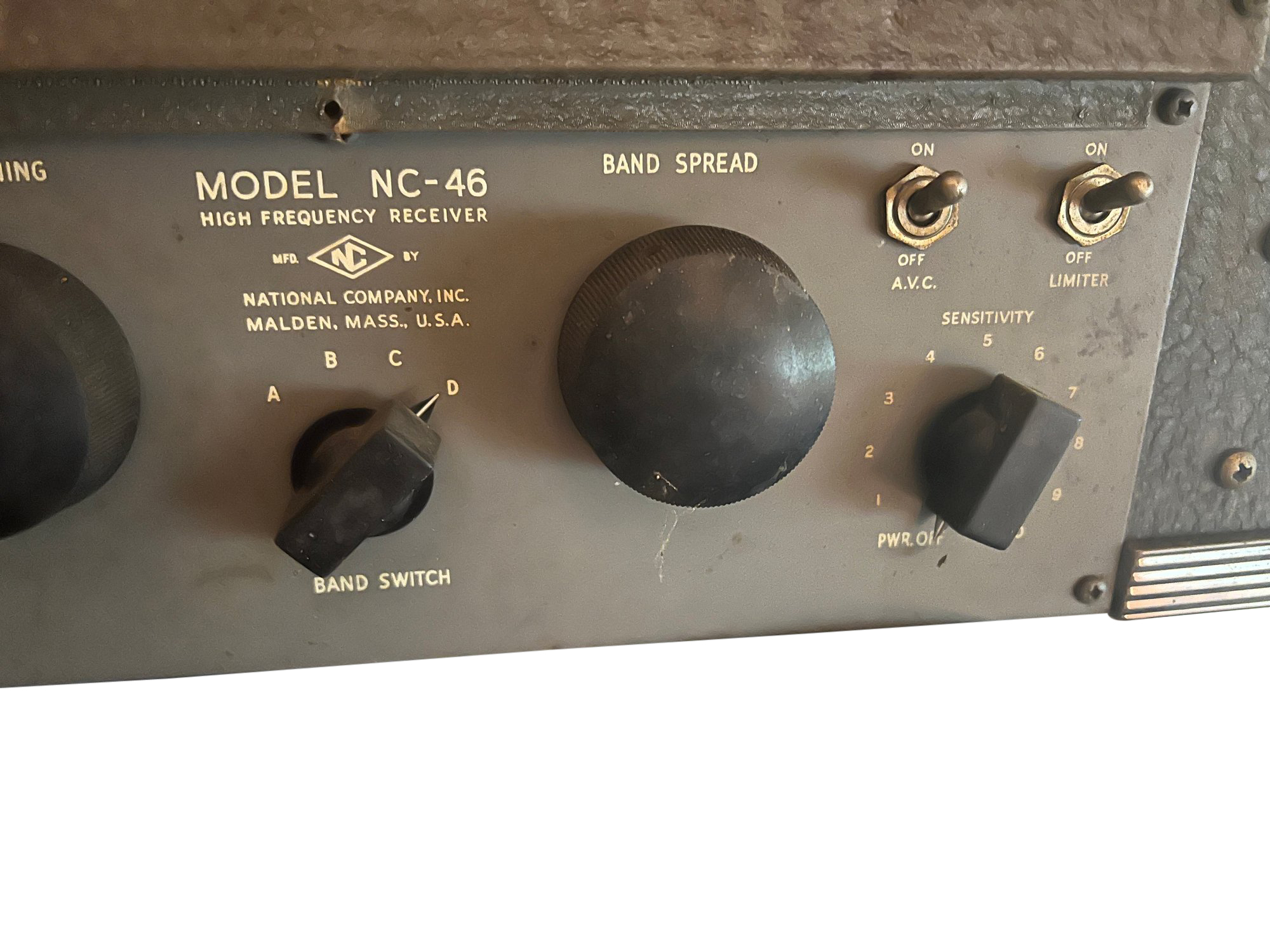 Vintage National Co. Inc Ham Radio Model NC-46 #1773392 | Auctionninja.com