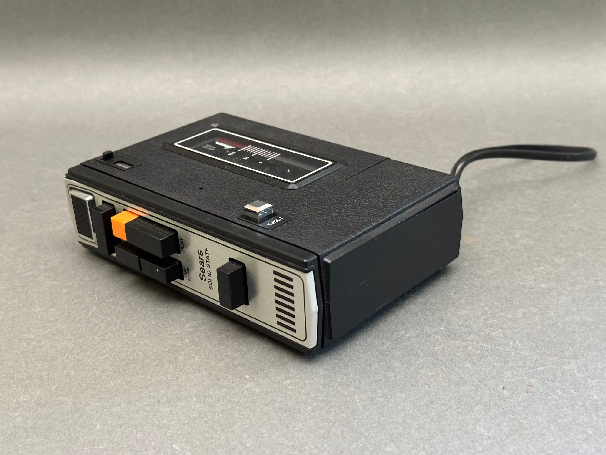 Vintage Solid State Cassette Recorder/Player By Sears, Made In Japan ...