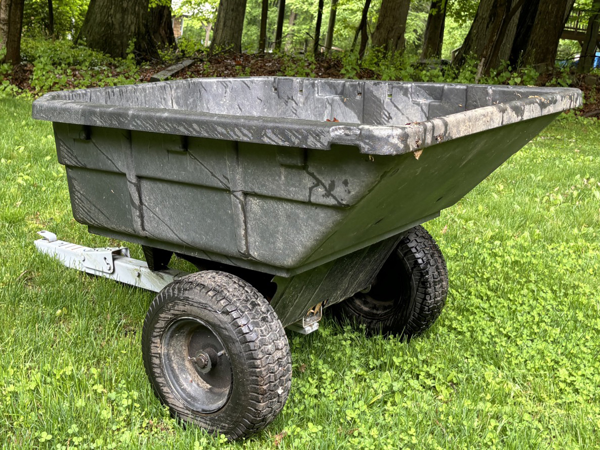 An Allfit HD Pull Behind Landscape Trailer #1852236 | Auctionninja.com