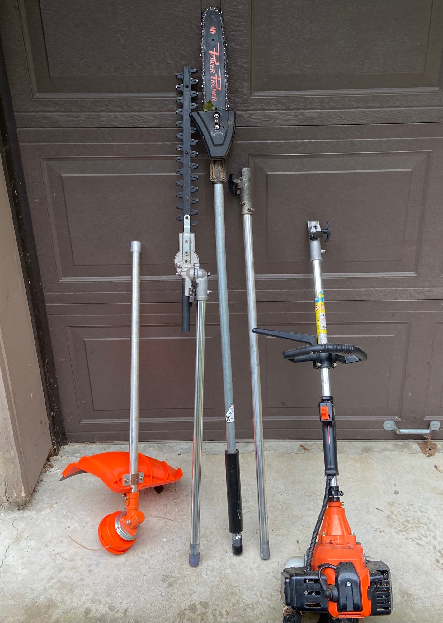 Split Boom Multi Function Tool With Saw, Hedge Trimmer And String ...