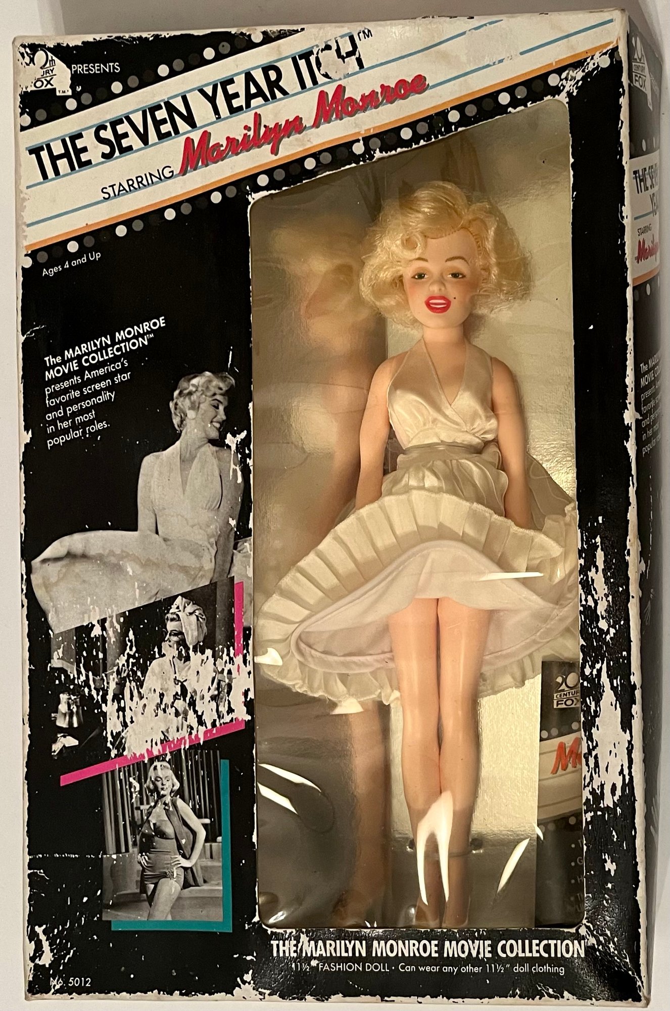Vintage 1982 Marilyn Monroe Doll - Seven Year Itch - 20th Century Fox ...