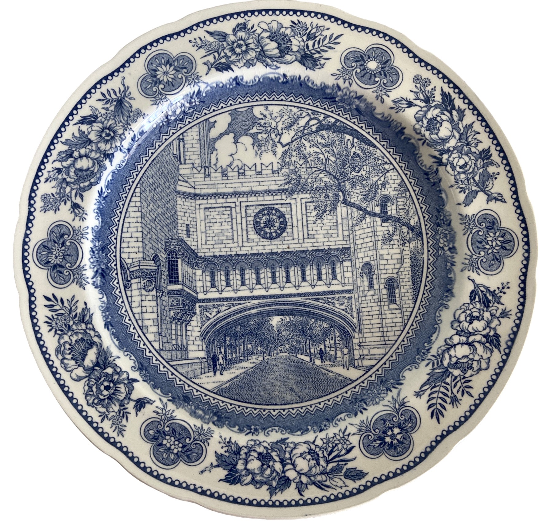 1931 Wedgwood "Yale University - Fine Arts Bridge 1928" Plate #1880843 ...