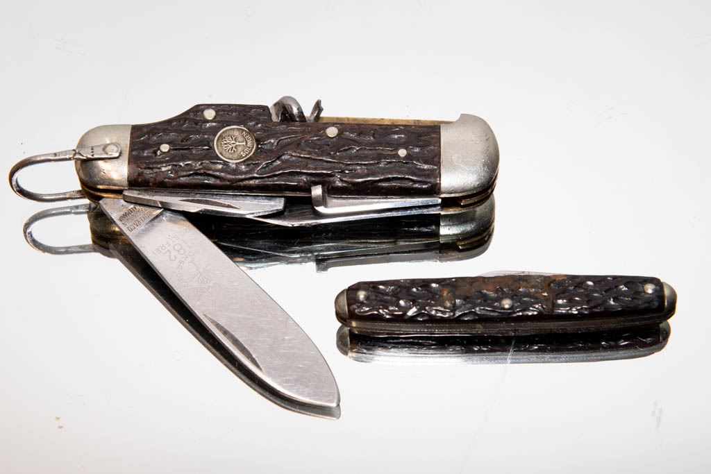 Soligen Germany And Tree Brand Pocket Knives #20225 | Auctionninja.com