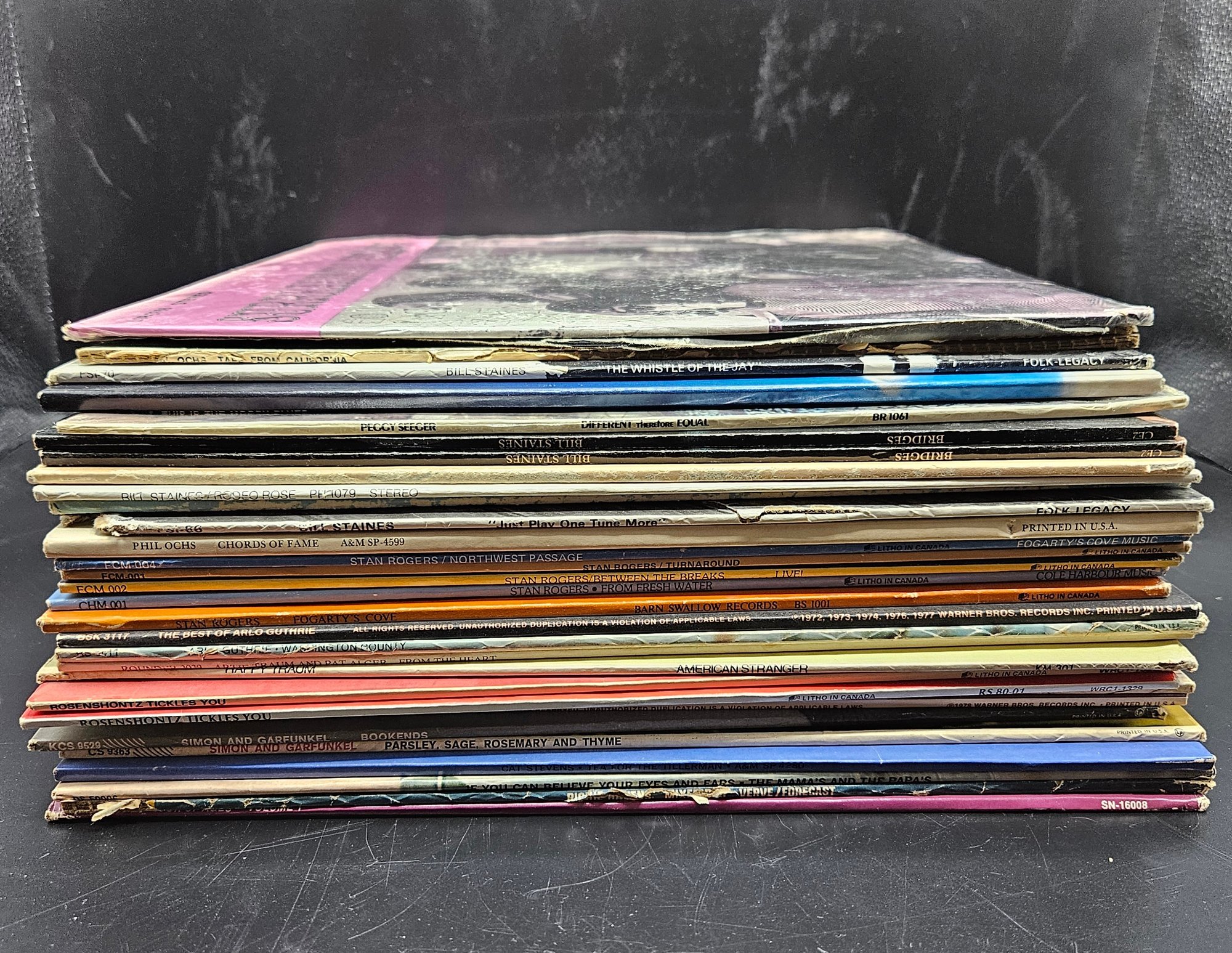 Big Lot Of Vintage Vinyl Records #1175 | Auctionninja.com