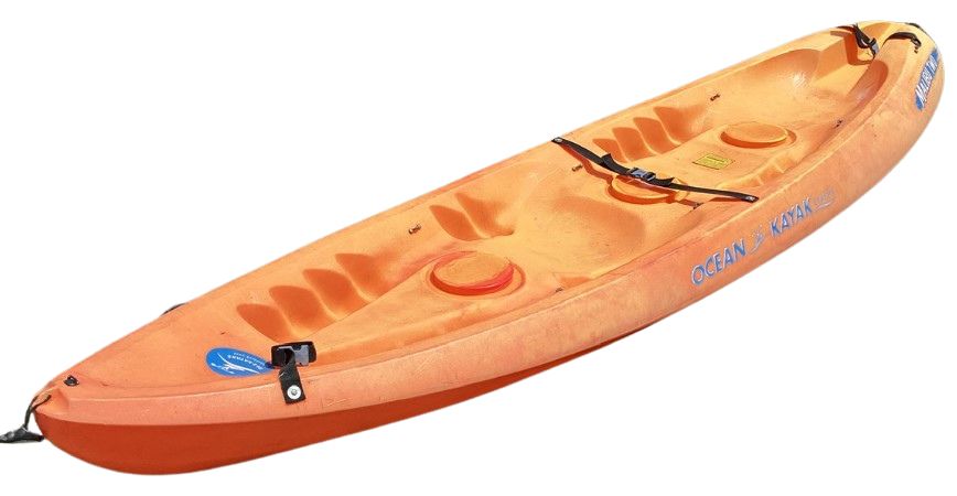 Orange Ocean Kayak Malibu Two Tandem Kayak #27046 | Auctionninja.com