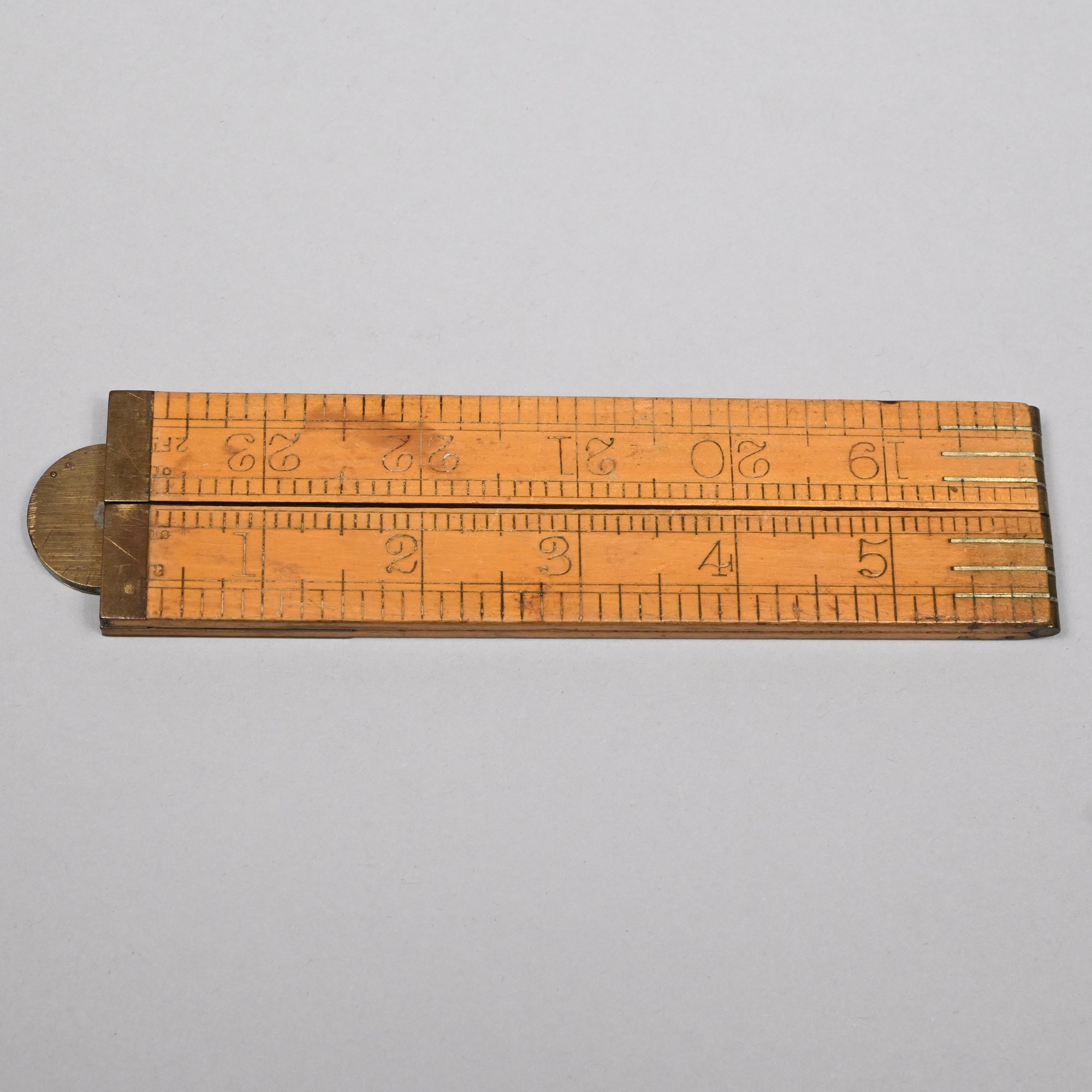 Six English & American Folding & Expandable Rulers #2905 | Auctionninja.com